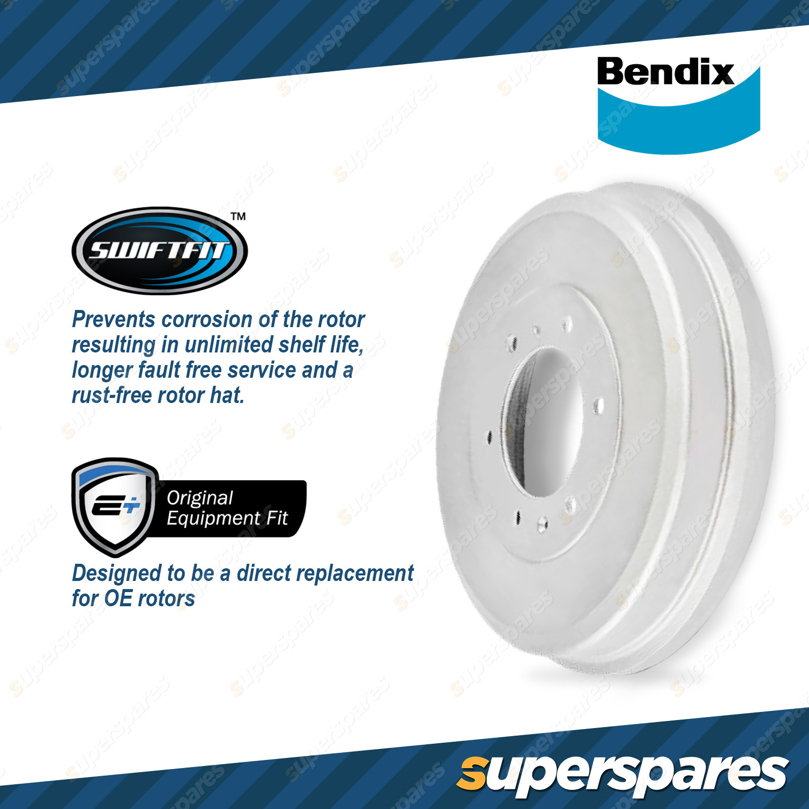 Rear Bendix Brake Drums for Holden Rodeo RA TF 2.8L 3.0L 3.2L AWD RWD ...