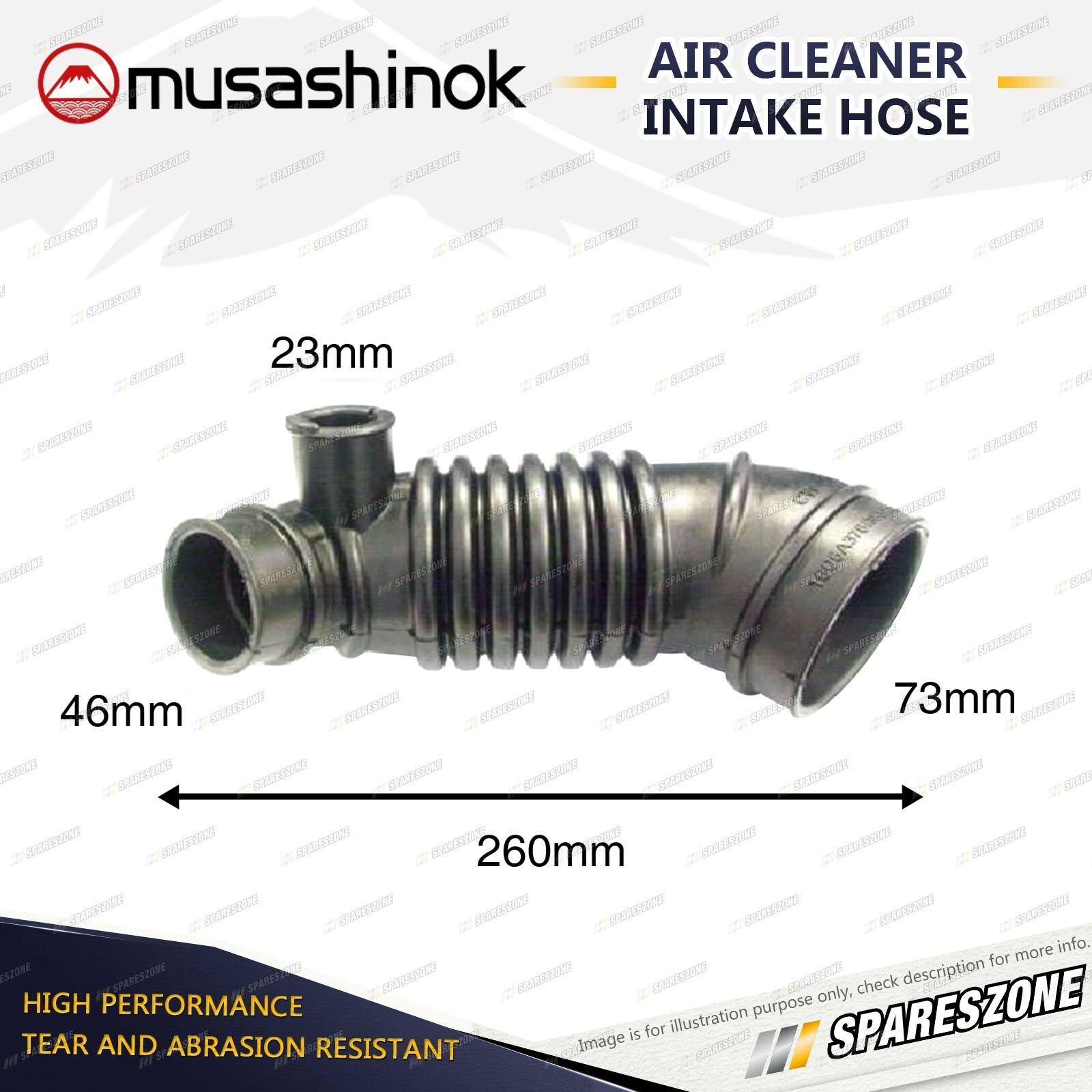 Air Cleaner Intake Hose for Mitsubishi Triton ML MN 2.5L 4Cyl T-Diesel ...