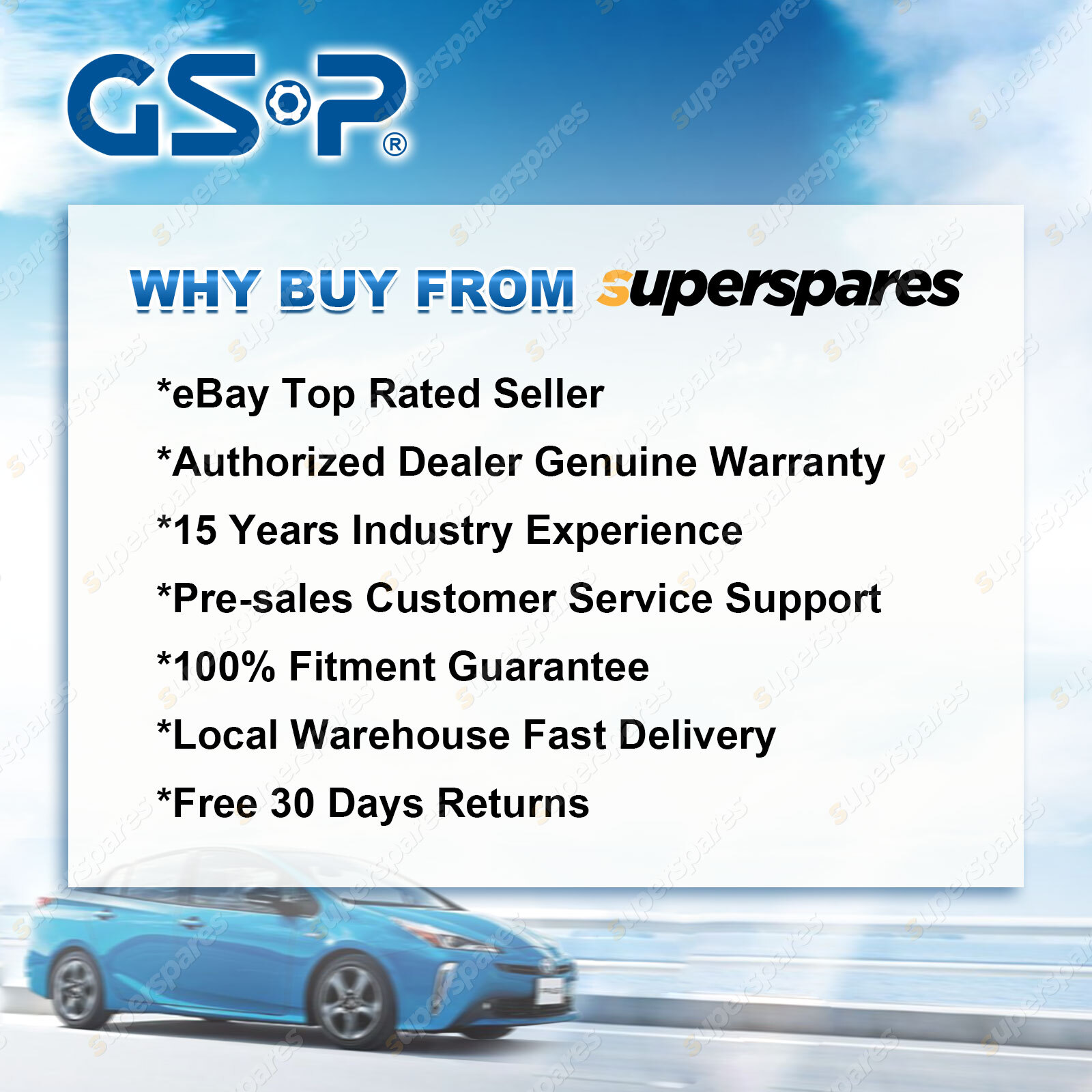 2 Pcs GSP Front CV Joint Drive Shaft for Subaru Impreza GX LX WRX GC GD ...