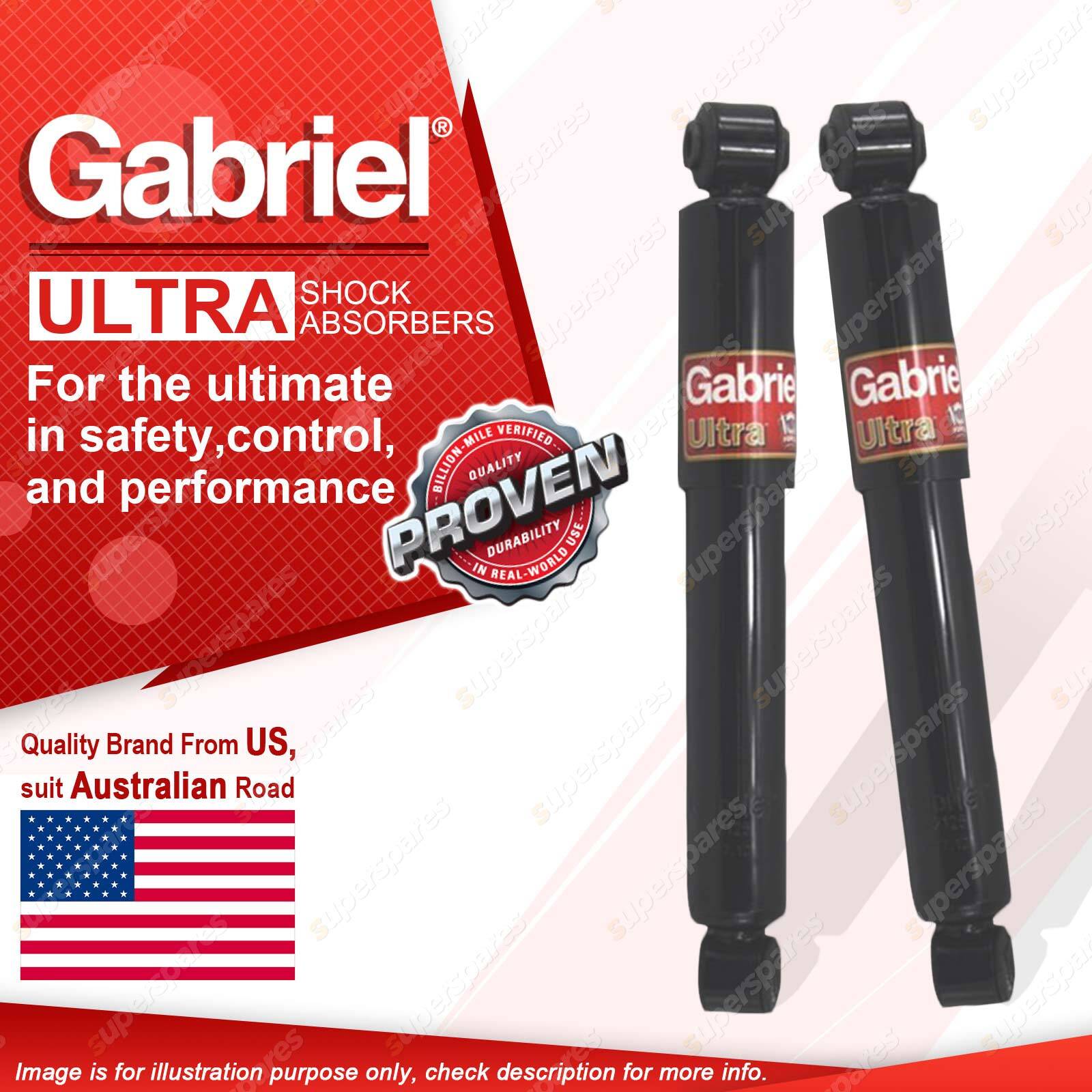 2 x Rear Gabriel Ultra Shock Absorbers for Kia Cerato TD 2.0L Hatchback ...
