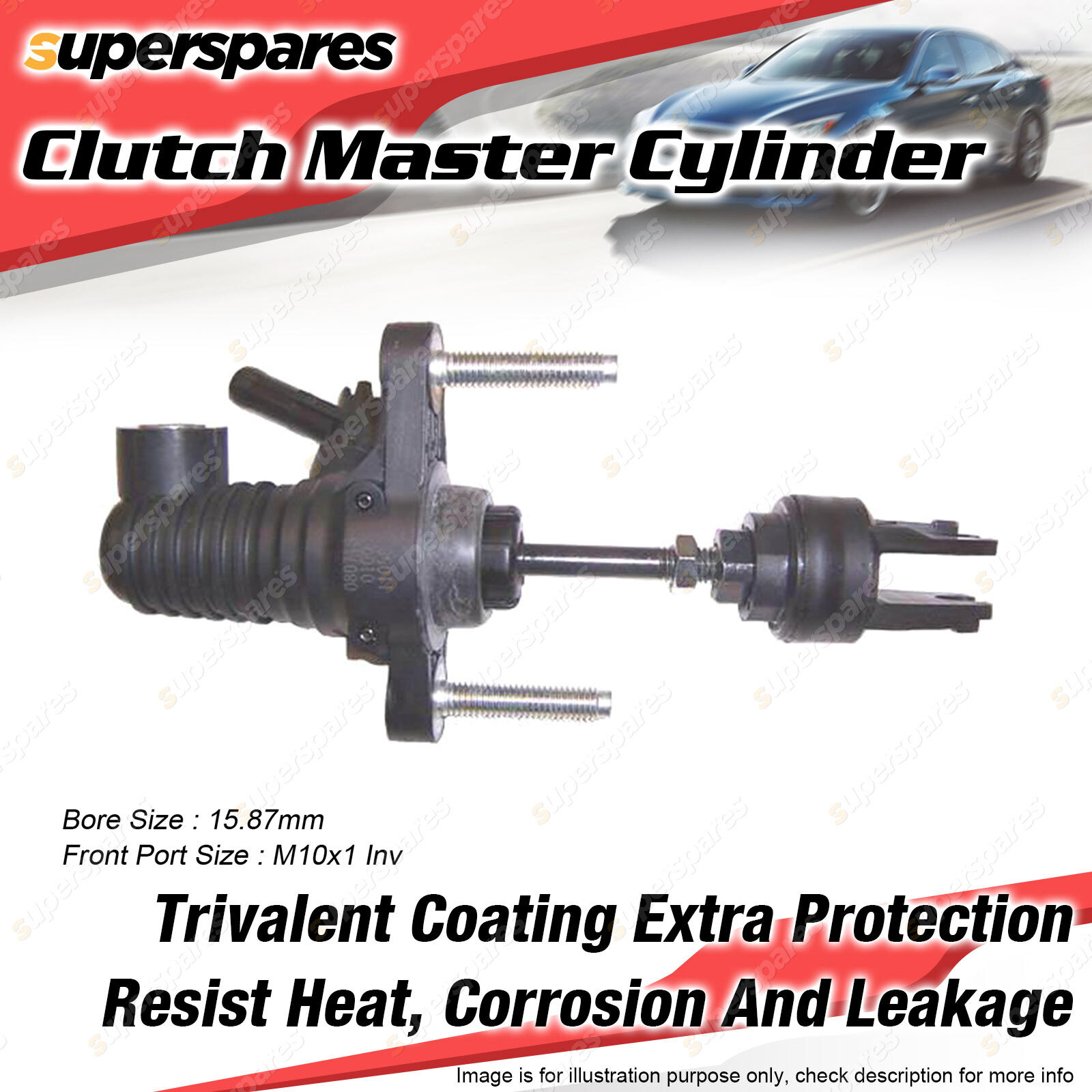Clutch Master Cylinder for Toyota Yaris NCP 90 91 93 130 131 Hatchback - Superspares