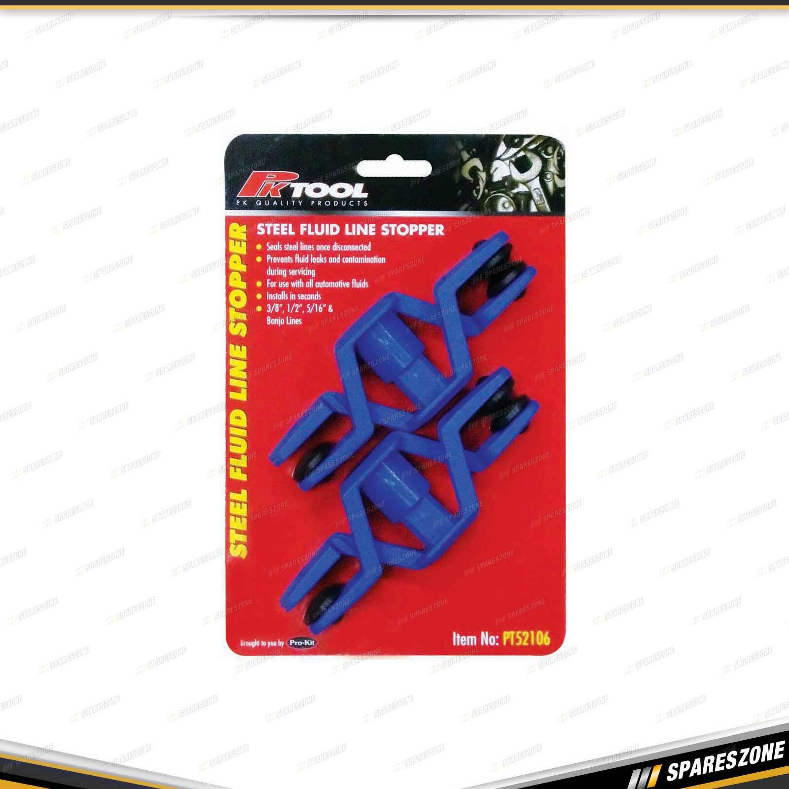 PK Tool Steel Line Fluid Stopper - Seal Steel Lines Prevent Fluid Leaks