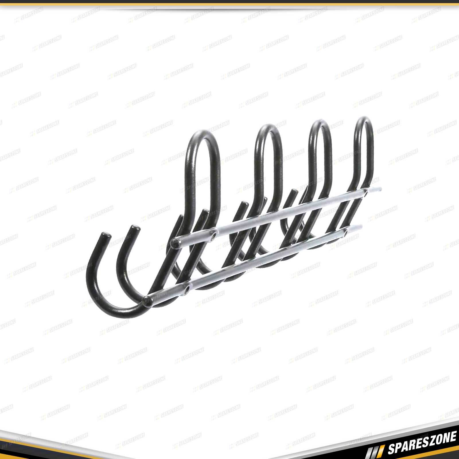 PK Tool Wall Mounted 53cm Hook & Rail Hanging System 4x2 Hooks & 2 ...