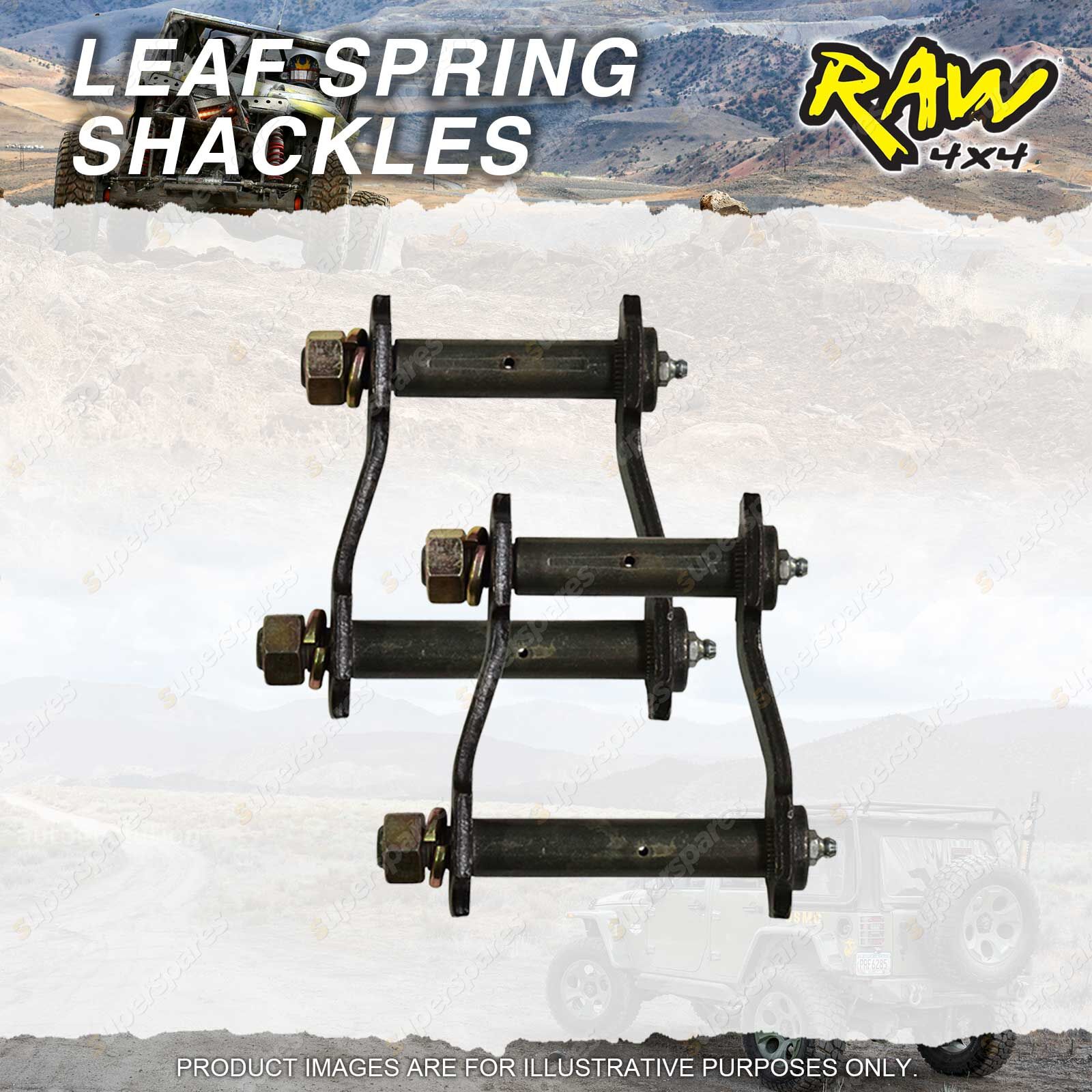 Rear RAW 4x4 Leaf Spring Shackle hanger for Toyota Hilux KZN LN RN RZN ...
