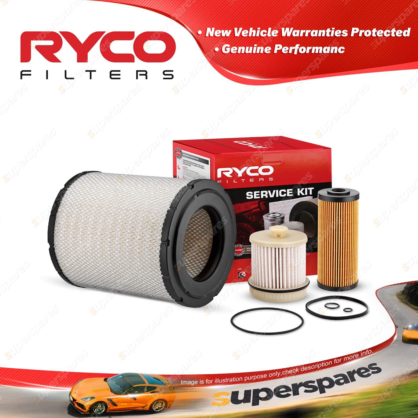 Ryco Oil Air Fuel Filter Service Kit for Isuzu Nnr Nlr Nls 200 NNR85 ...
