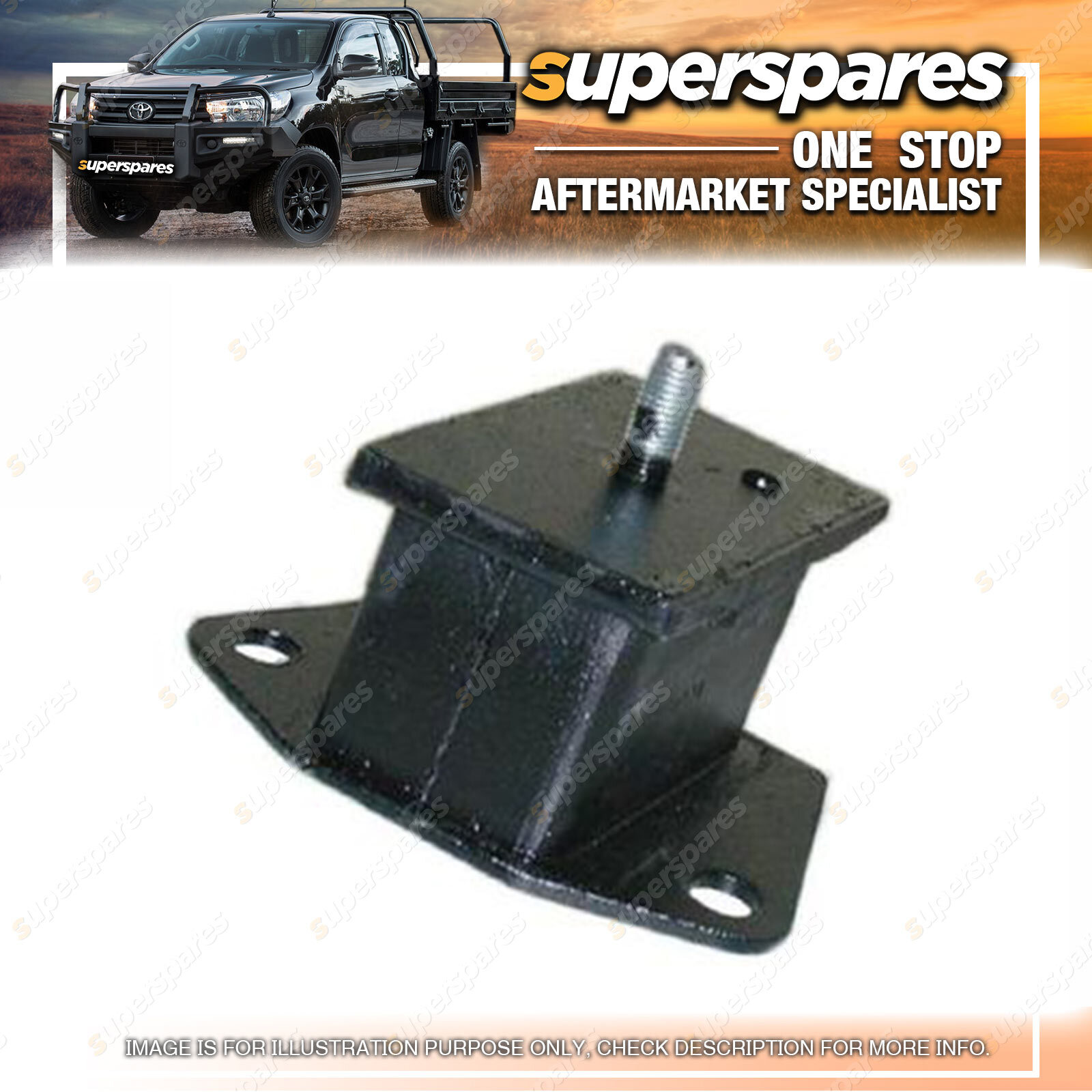 Front Engine Mount LEFT or RIGHT for Mitsubishi L200 MC/MD 1982 - 1984 ...