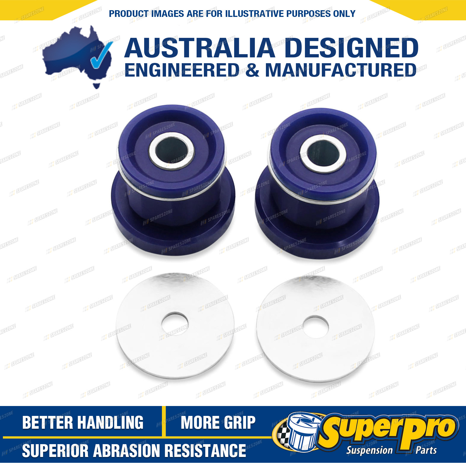 SuperPro Rear Differential Pinion Mount Lower Bush Kit for Toyota Supra ...