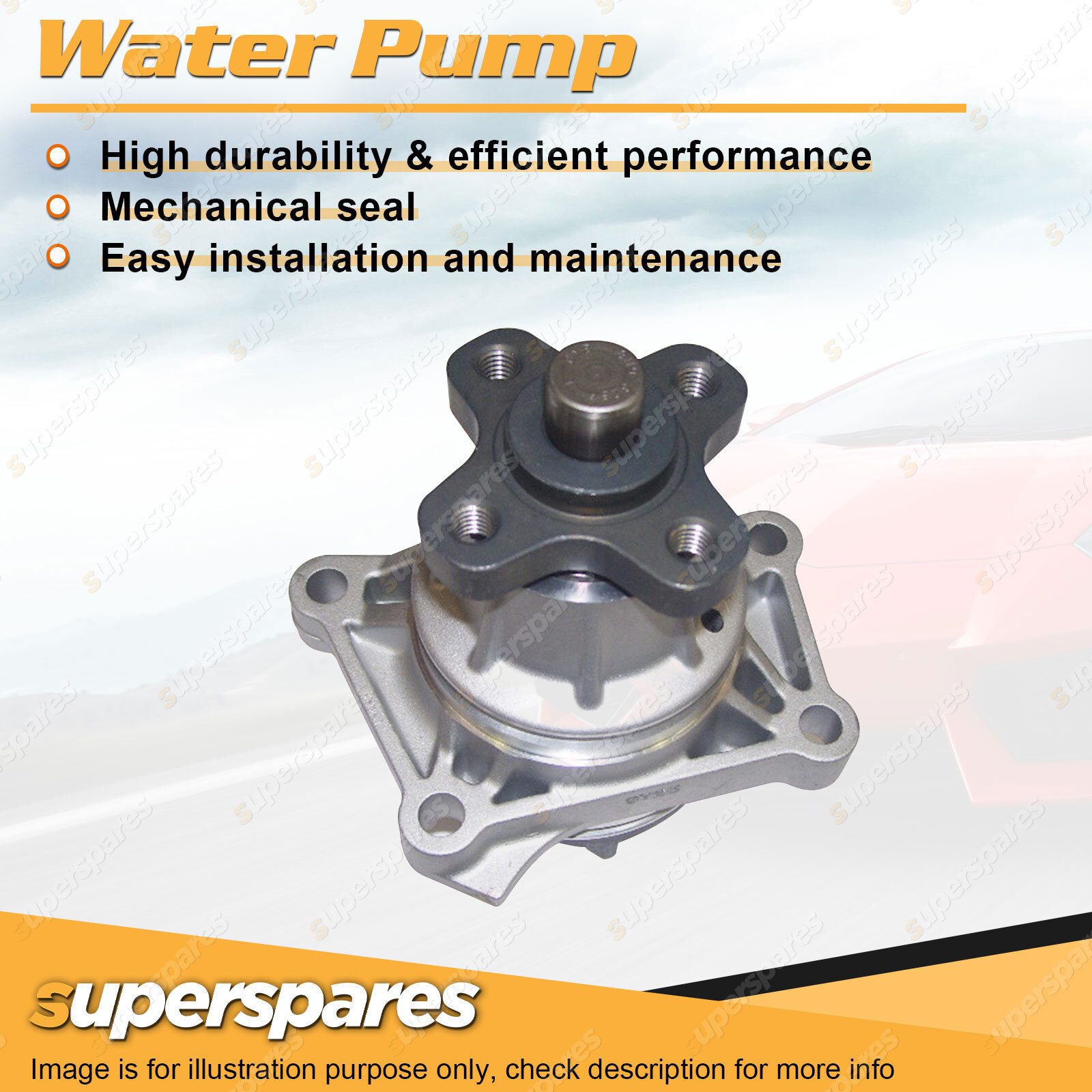 Water Pump for Suzuki Grand Vitara JB627 Vitara SV620 XL7 JA627 2.7L 2 ...