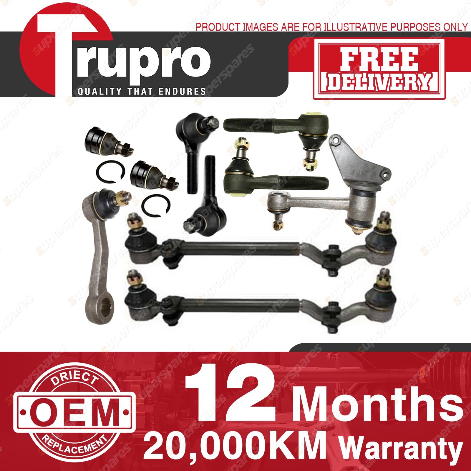 Premium Quality Brand New Trupro Rebuild Kit for TOYOTA COROLLA T18 79-83