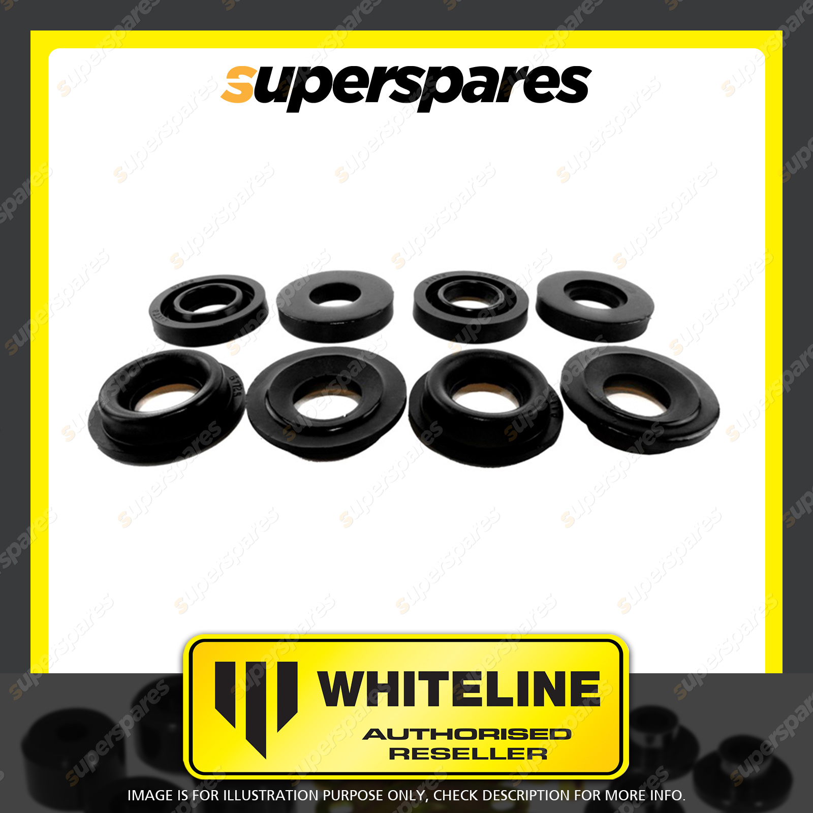 Whiteline Rear Subframe mount bushing for TOYOTA 86 ZN6 GT-86 ZN6