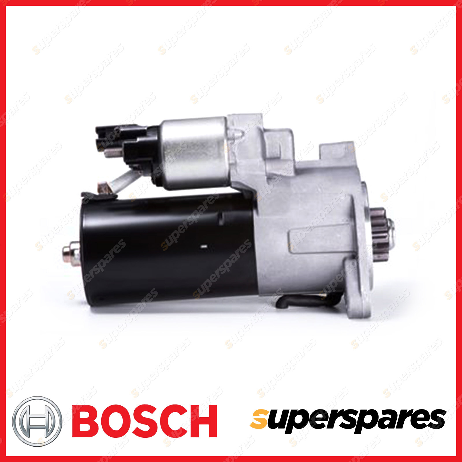 Bosch Starter Motor for Toyota Hilux GUN126 N1 2.8L 4cyl Diesel 2015-On