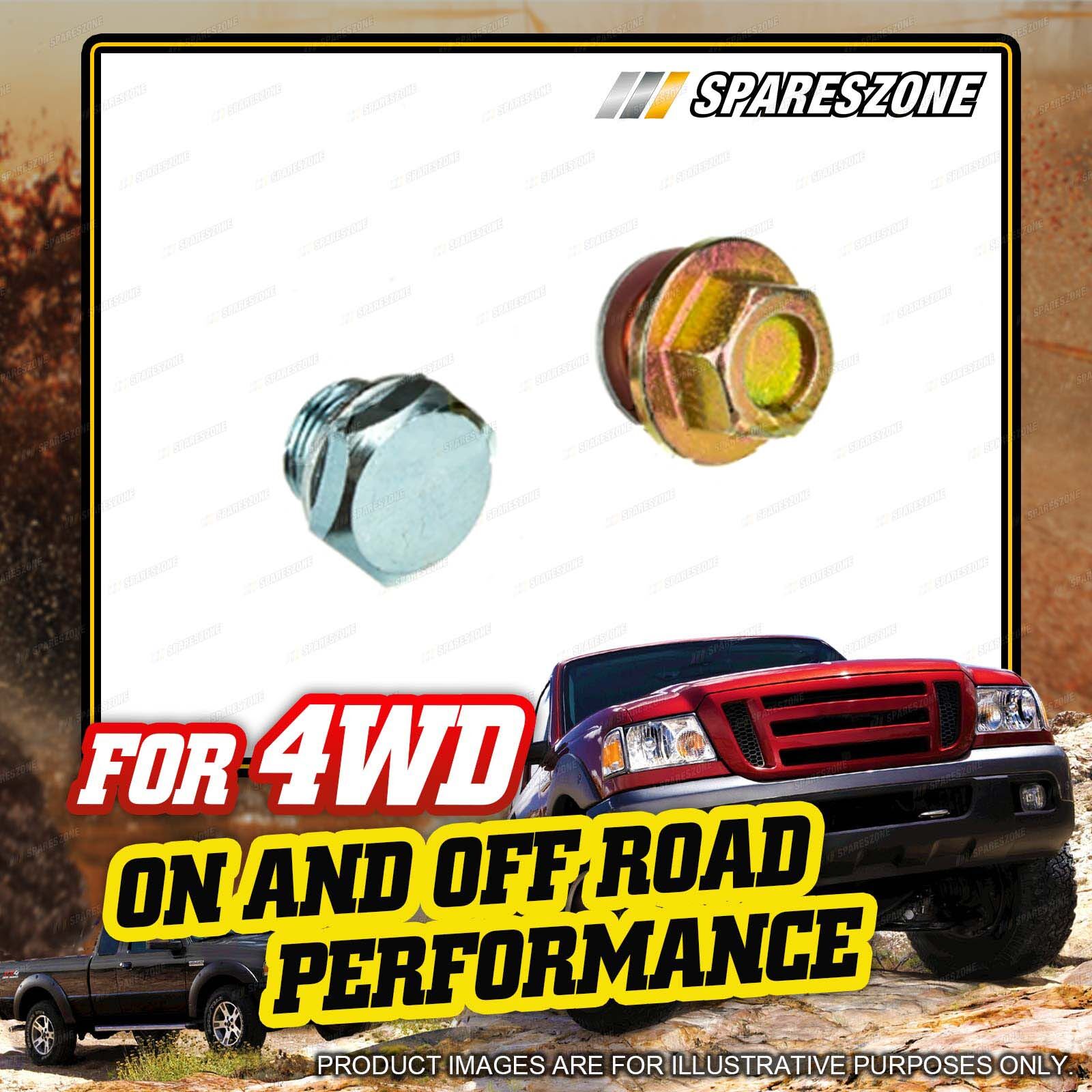 4X4FORCE Gearbox Filler Drain Plug Kit for TOYOTA Hilux RN105 RN110 ...