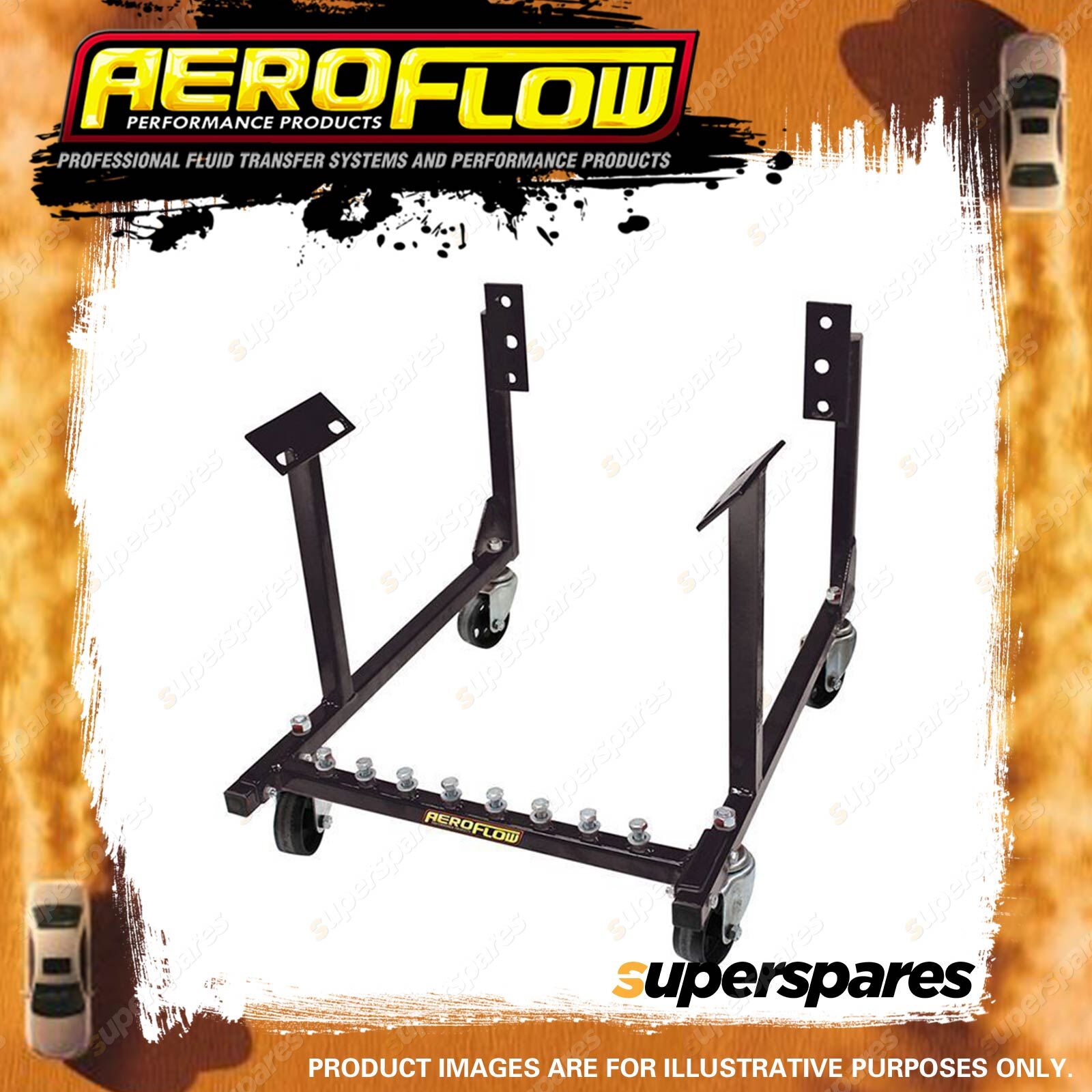 Aeroflow Engine Cradle Suit for for Holden LS Engines solid steel ...