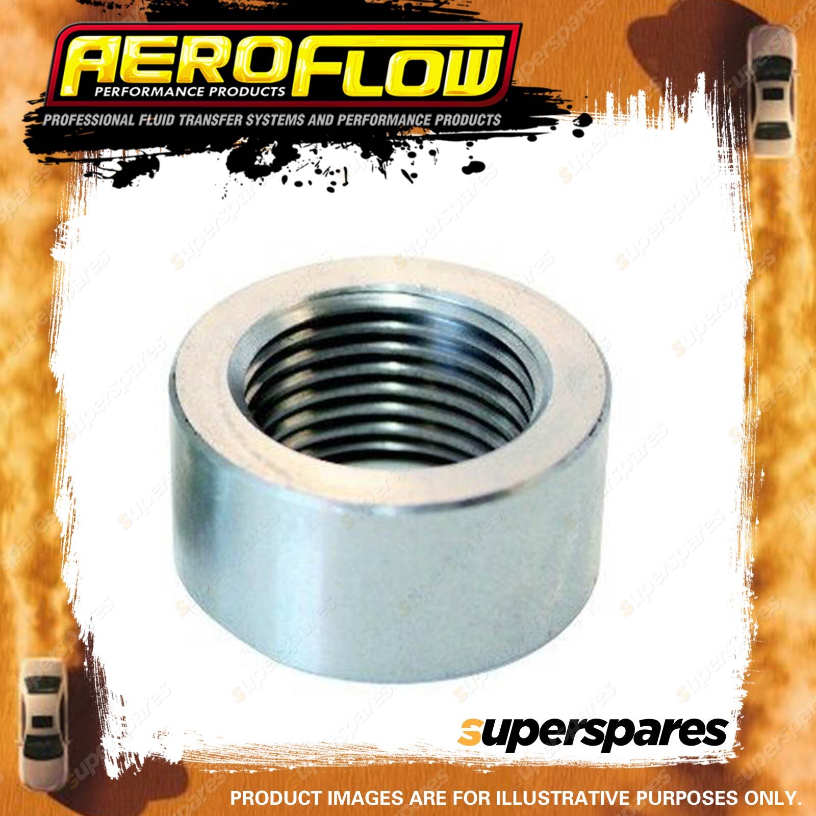 Aeroflow Weld On O2 Sensor Bung 304 Stainless Steel M18 X 1.5mm Thread ...