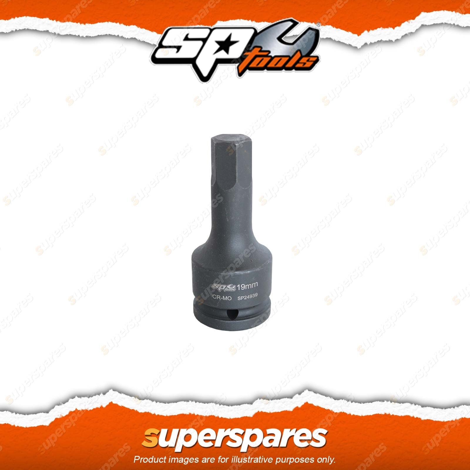 SP Tools 3/4" Drive Inhex Impact Socket - 17mm Metric Individual Hex ...