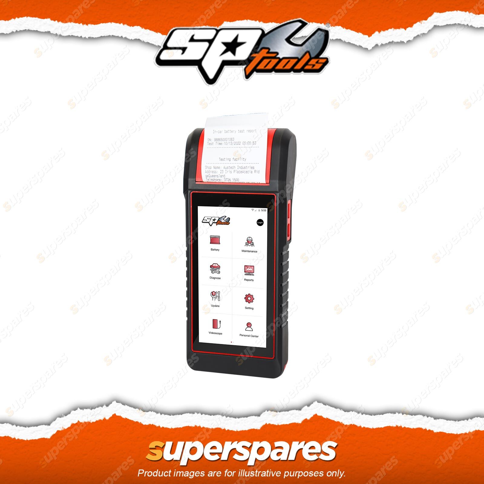 SP Tools Multi Function Smart Tool - 5 Tools in 1 with Wifi & Built In ...