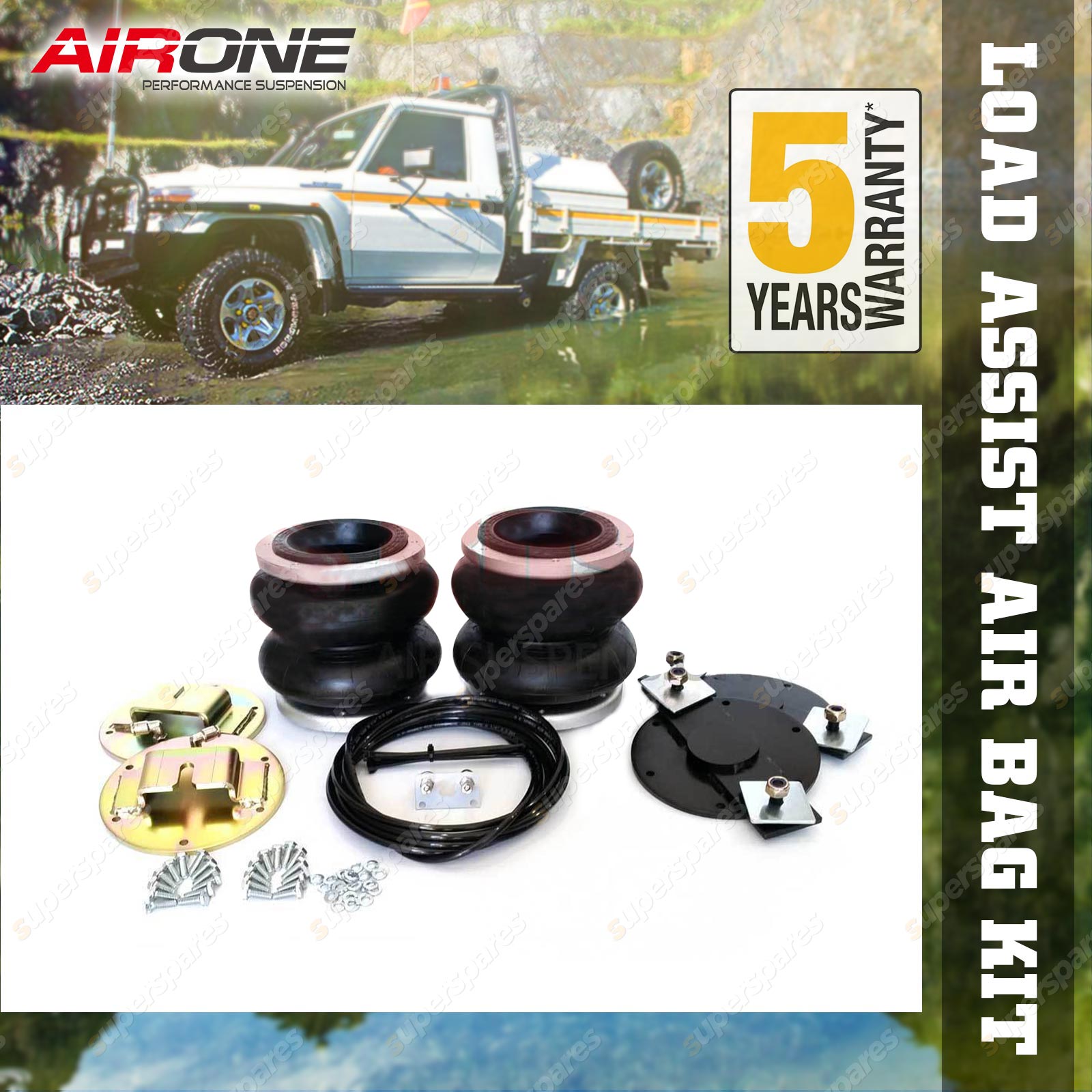 Rear Heavy Duty Air Bag Suspension Load Assist Kit for Ford Transit ...