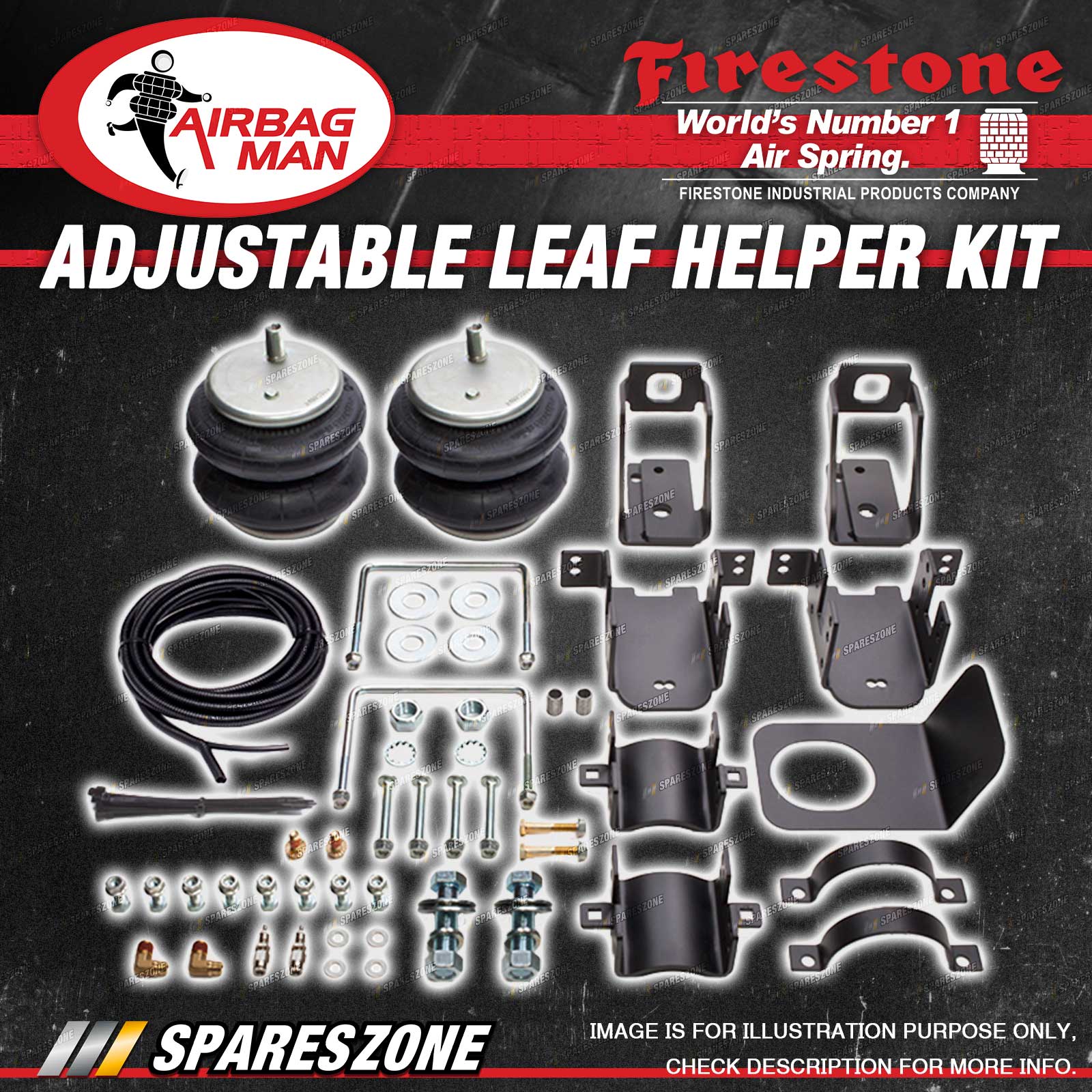 Airbag Man Air Suspension Leaf Springs Helper Kit Rear for FORD F250 ...