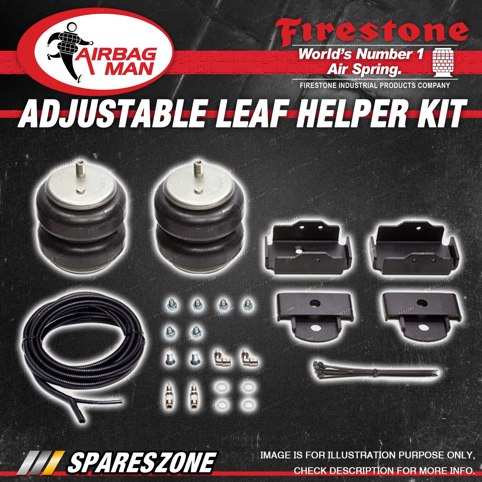 Airbag Man Air Suspension Leaf Springs Helper Kit Rear for FOTON ...