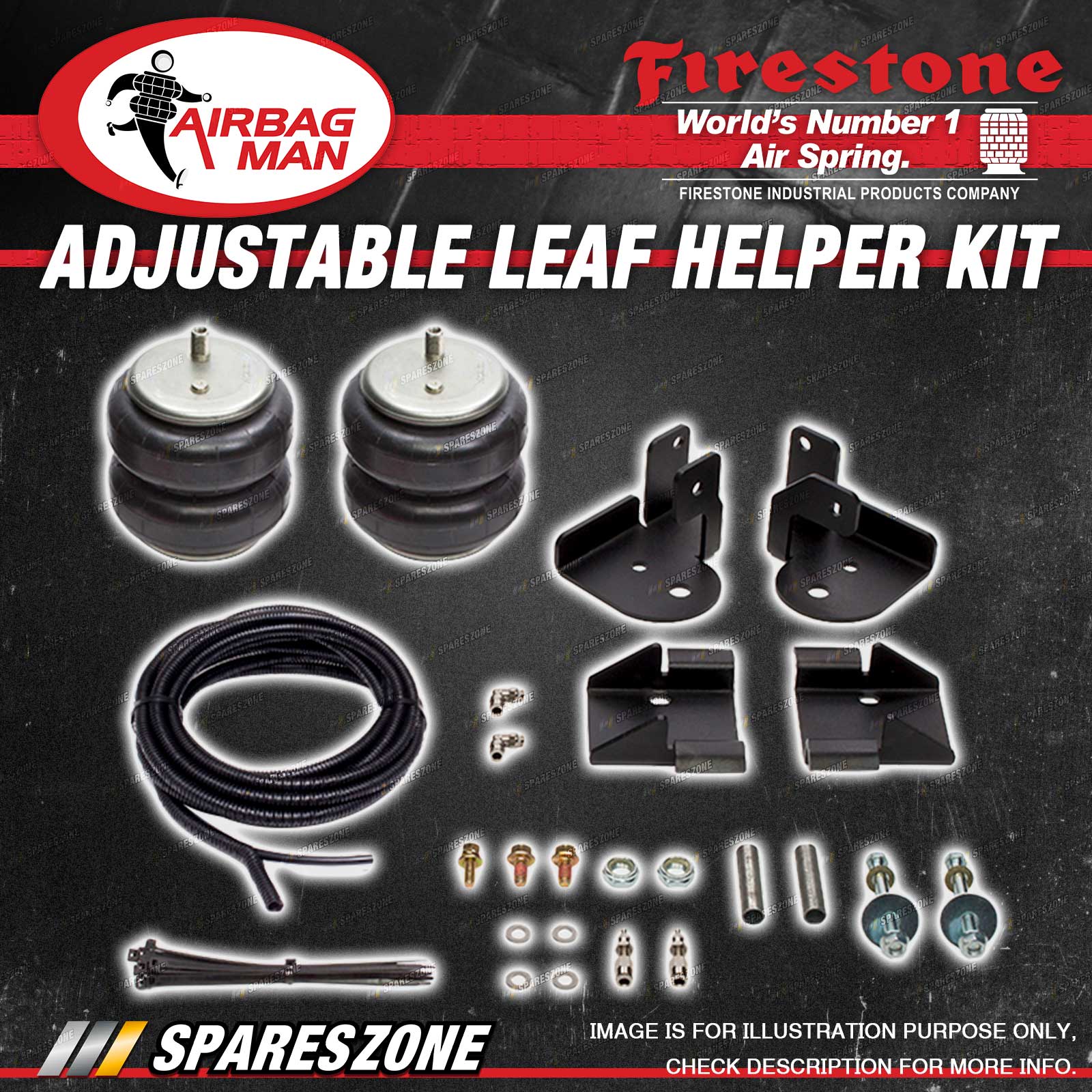 Airbag Man Air Suspension Leaf Springs Helper Kit Rear for HOLDEN ...