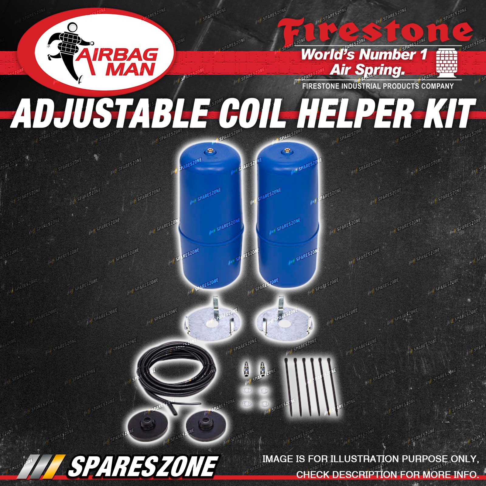 Airbag Man Air Suspension Coil Helper Kit for LAND ROVER 90 110 ...
