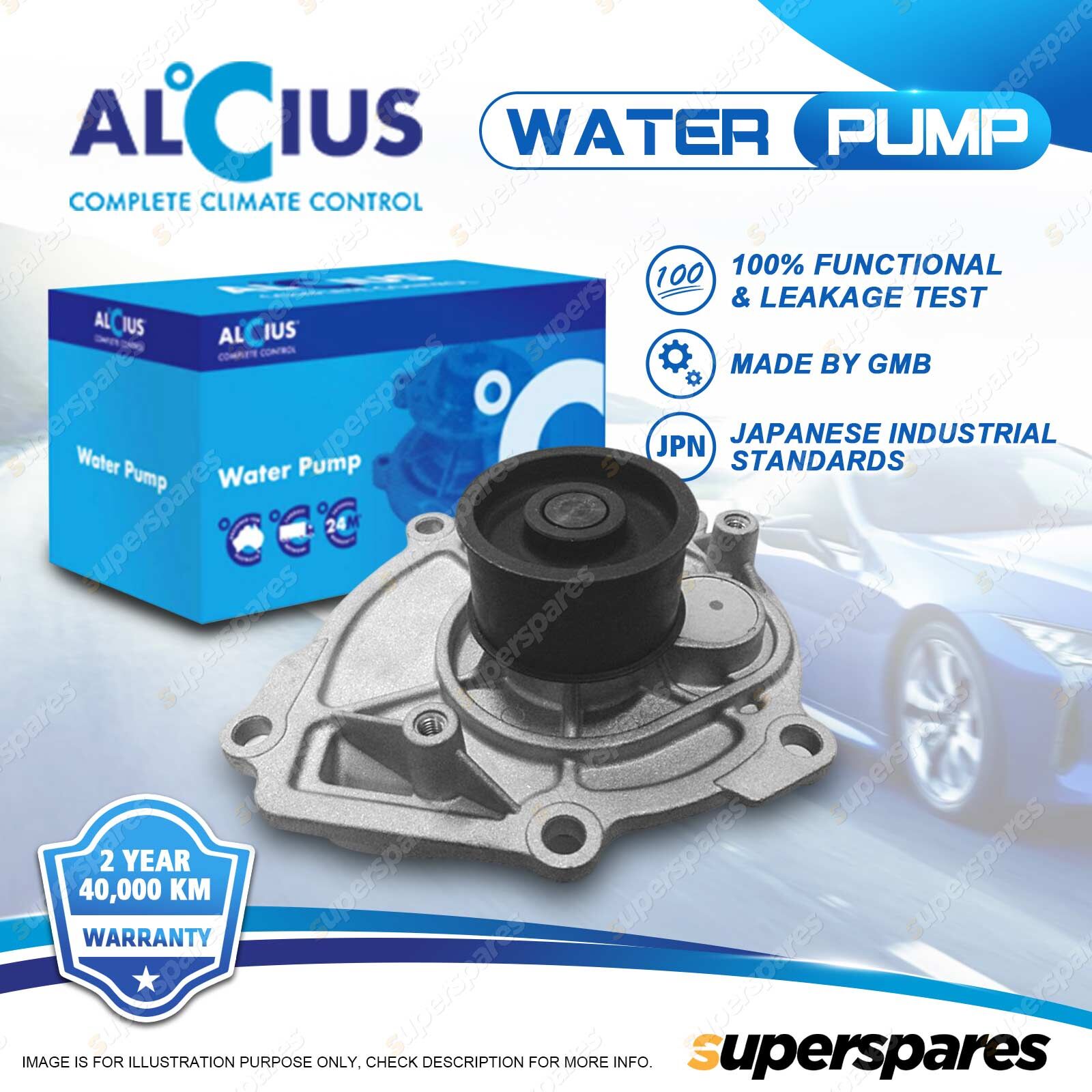 Alcius Water Pump for Jeep Cherokee KK Wrangler JK 2.8L ENS I4 16V 2007 ...