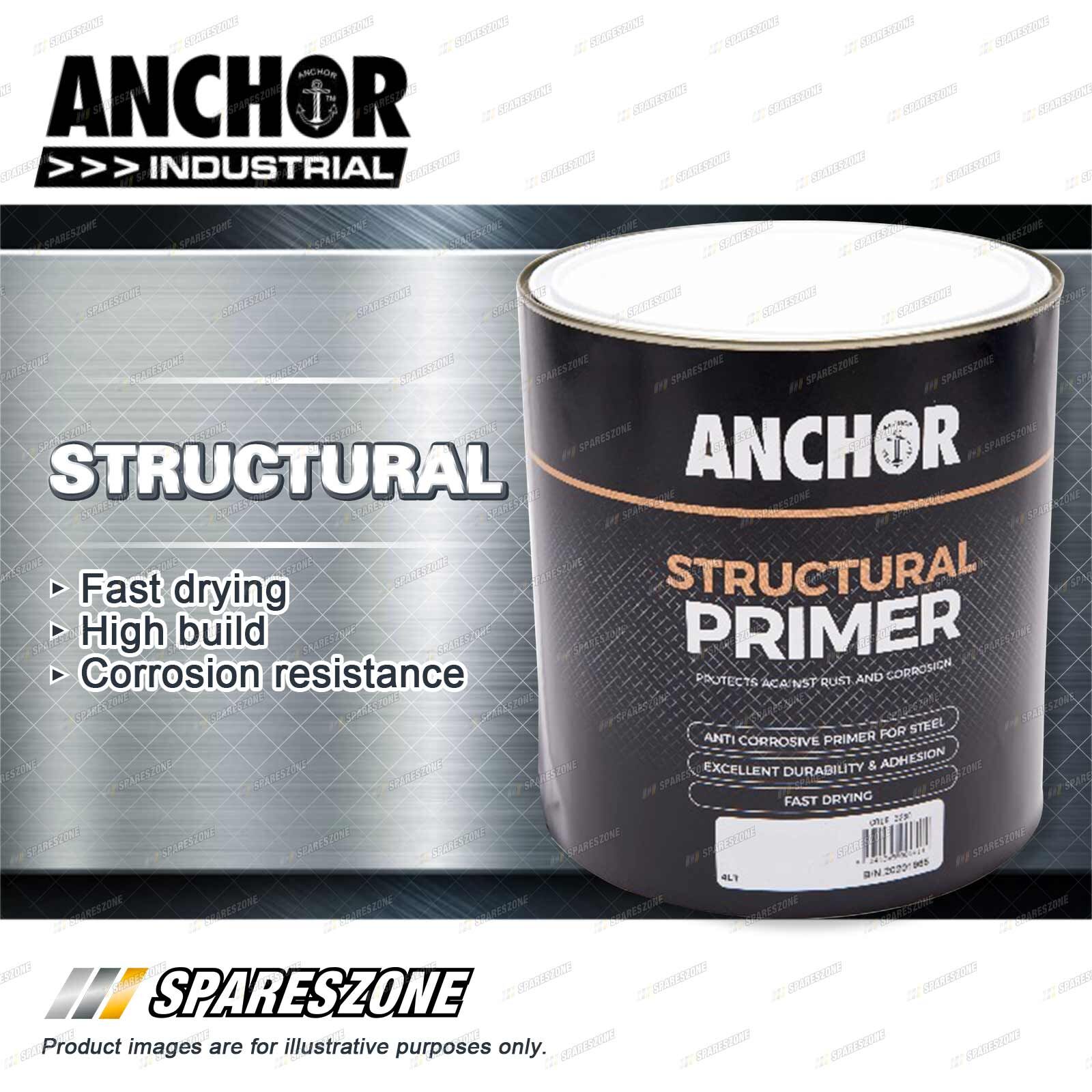 Anchor Structural Primer Red 4L - Excellent Adhesion and Coverage Fast ...