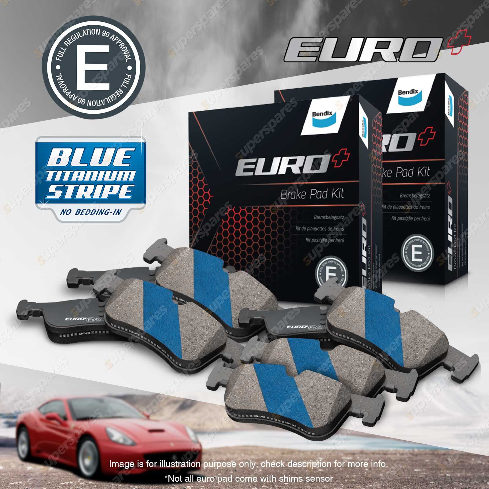 Bendix F+R Euro Brake Pads for Mercedes Benz GLC 200 220 250 300 350 43 ...