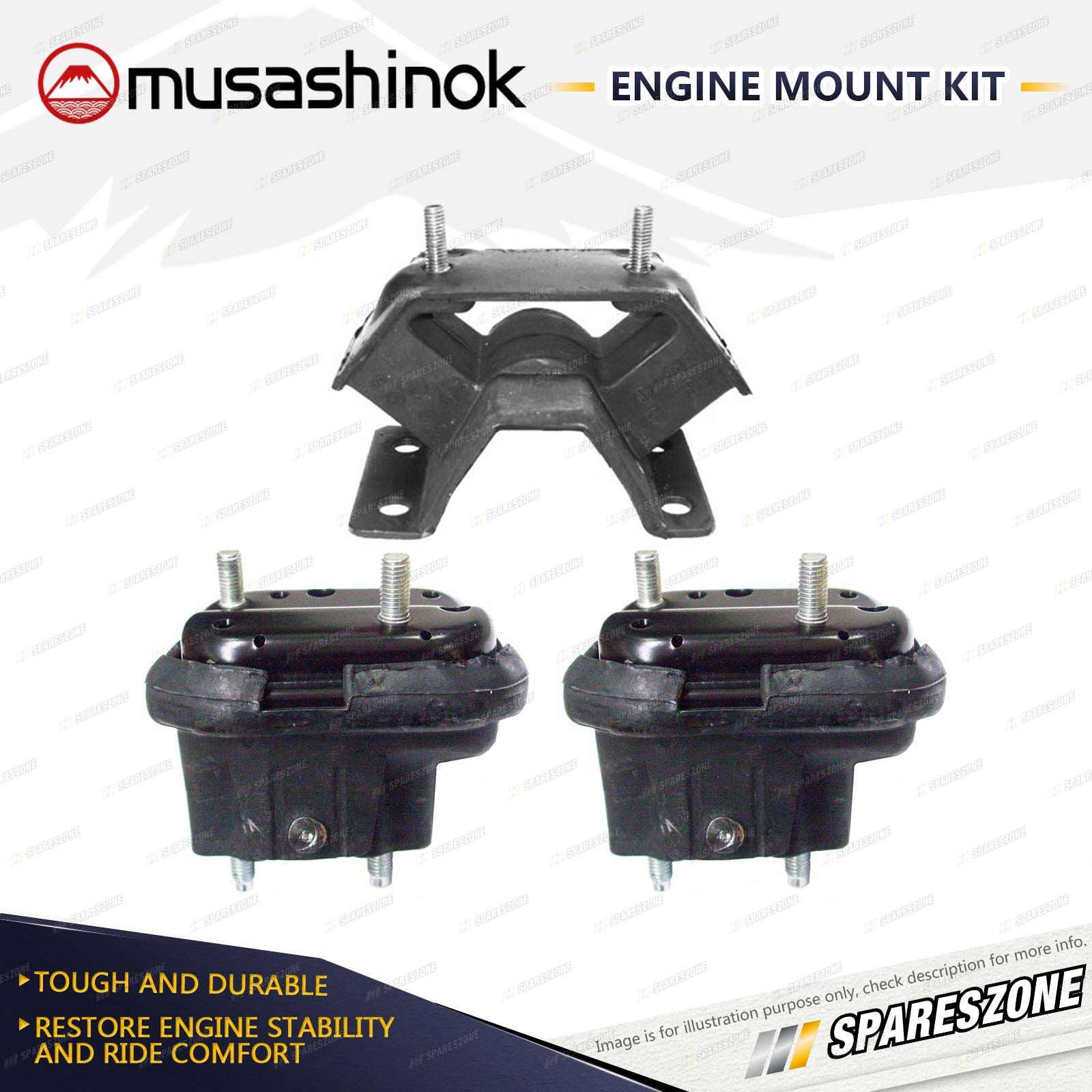 F+R Engine Mount for Holden Commodore VR VS VT VU VX Calais Monaro ...