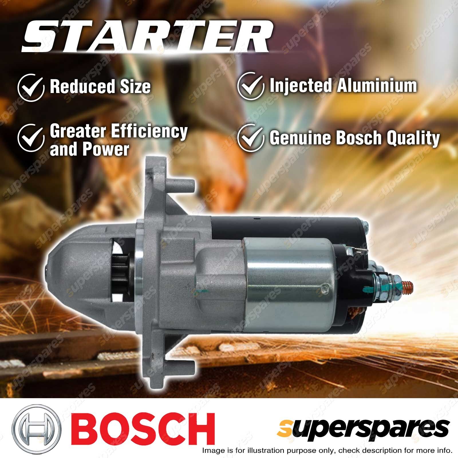 Bosch Starter Motor for Mini R50 R52 R53 Cooper S Works 1.6L 2002-2007