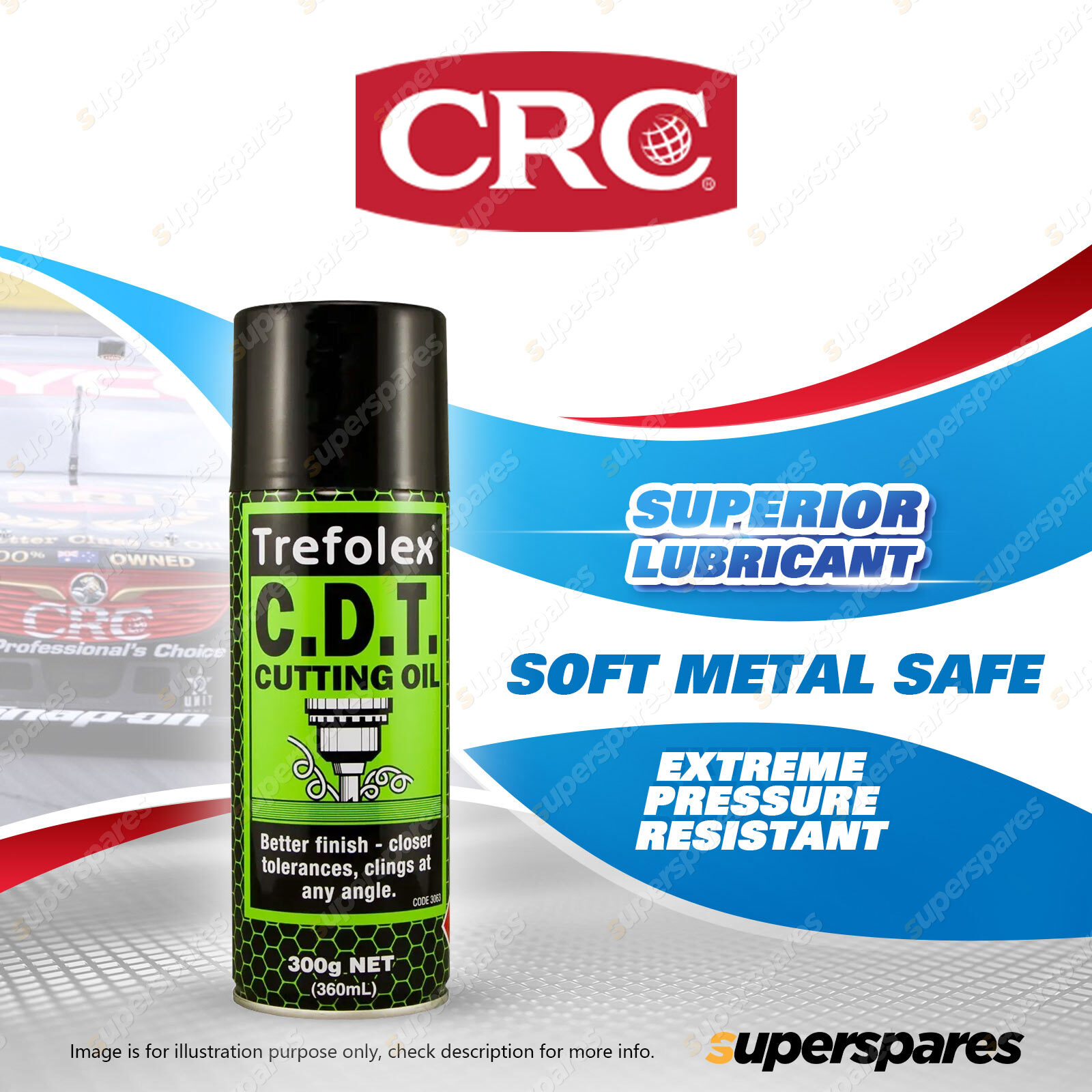 CRC Trefolex C.D.T Cutting Oil 300g/360ml - Better Finish Use for Metal