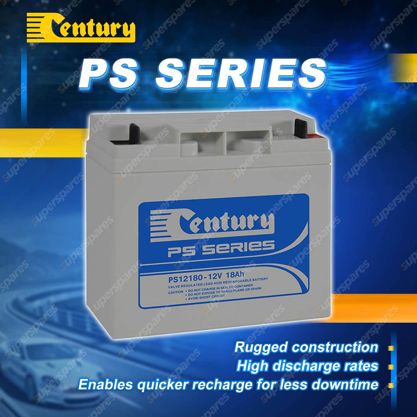 Century PS Series Battery - 12 Volts 18Ah Warranty 12M for Greenfield ...
