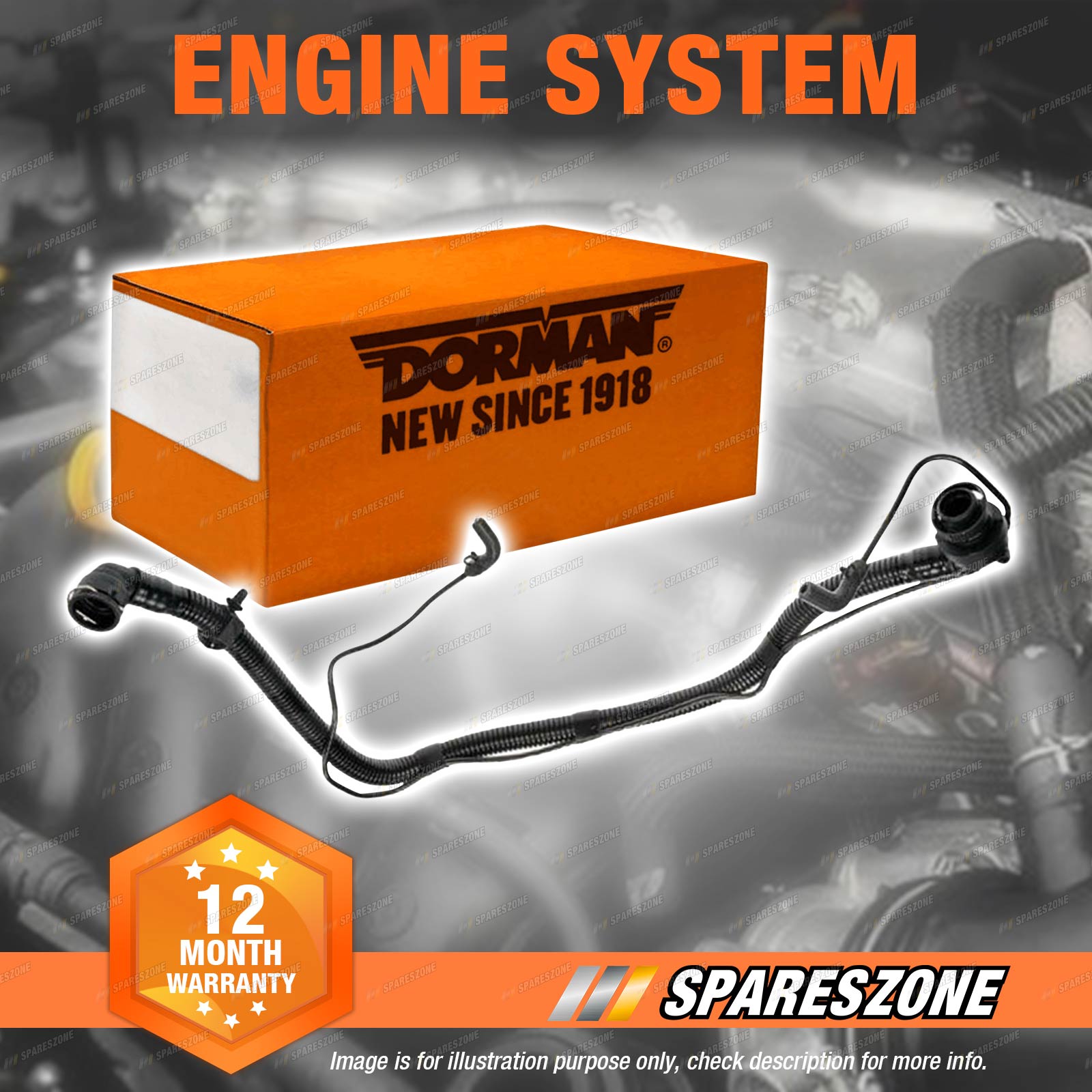 Dorman 1 PCV Tube Assembly 46829 17 Inch Premium Quality Brand New