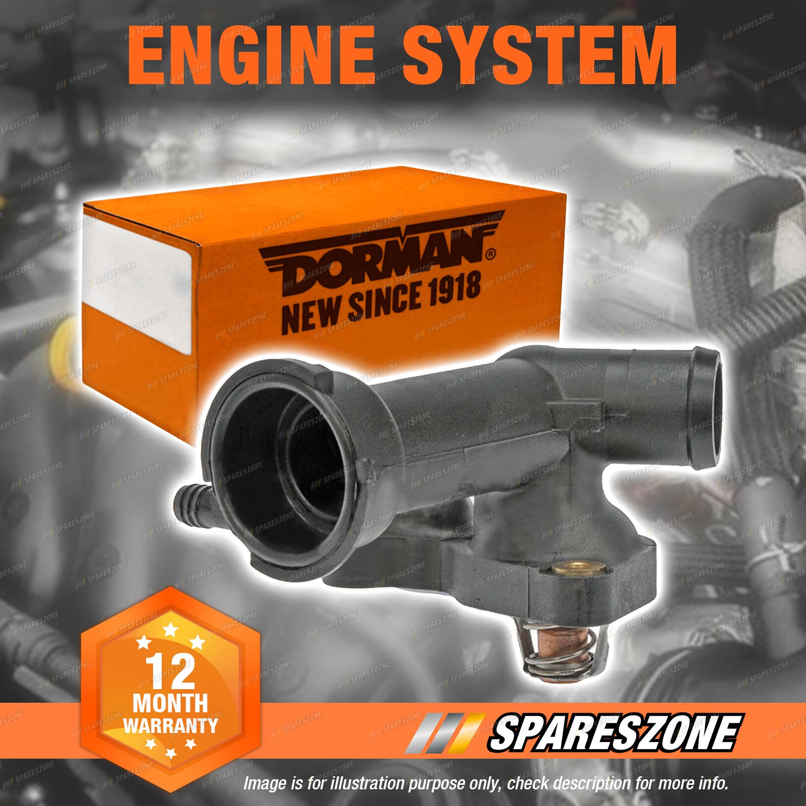 Dorman Integrated Thermostat Housing Assembly 902-5113 Premium Quality ...