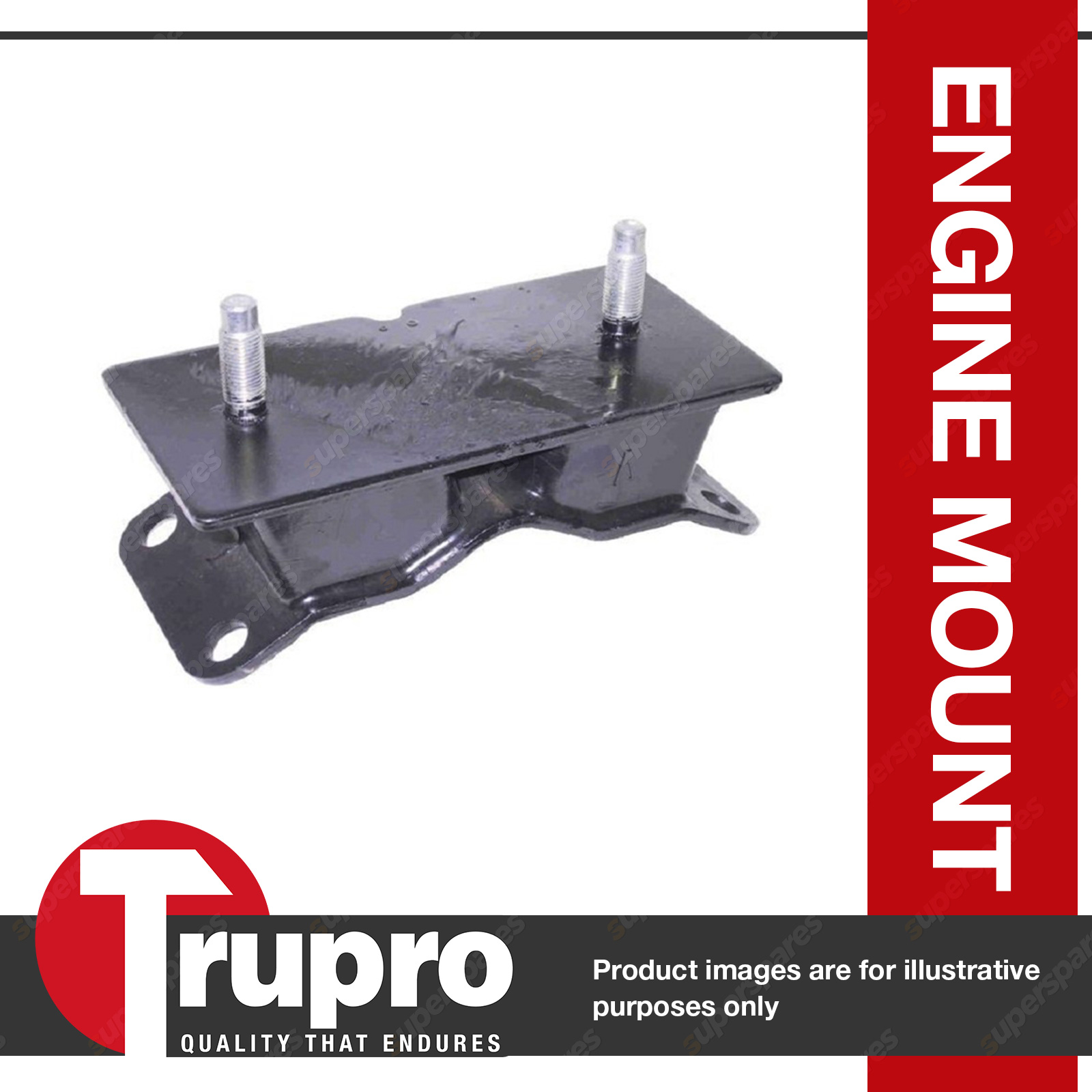 Rear Engine Mount For TOYOTA Landcruiser FJ80R FZJ80R 1FZ 3F 3FE Auto ...