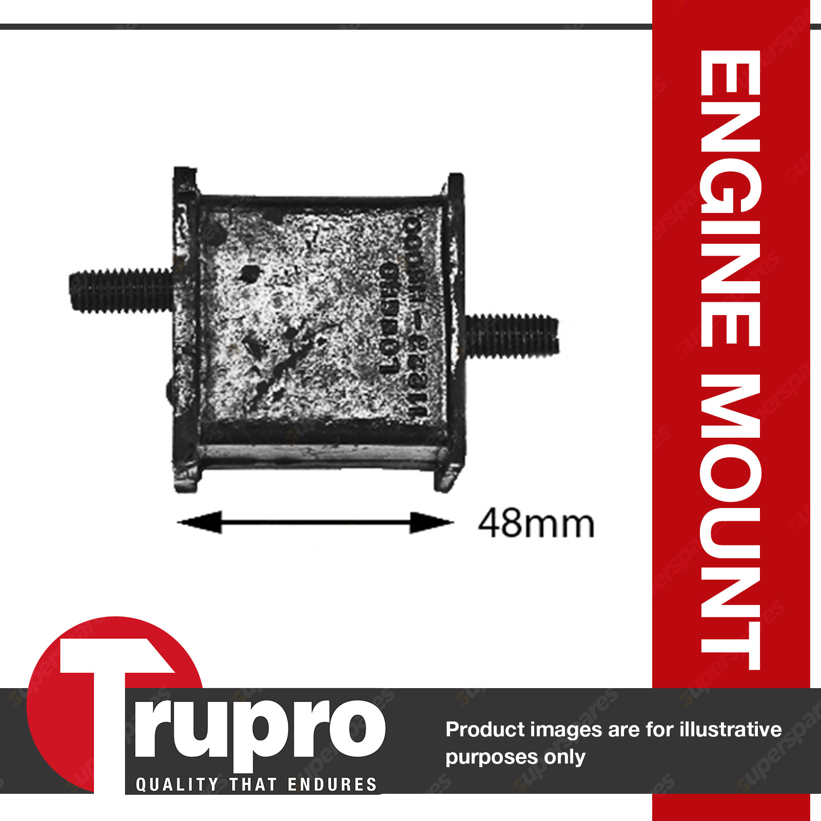 Front LH RH Engine Mount for NISSAN 120Y B210 1200 B120 A12 Vanette ...