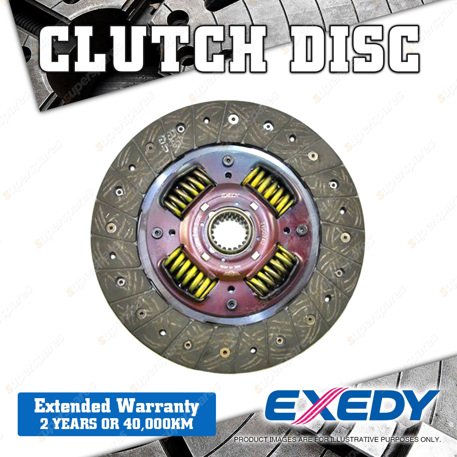 Exedy Clutch Disc Plate for Toyota Landcruiser LJ70 LJ71 LJ78 Liteace ...