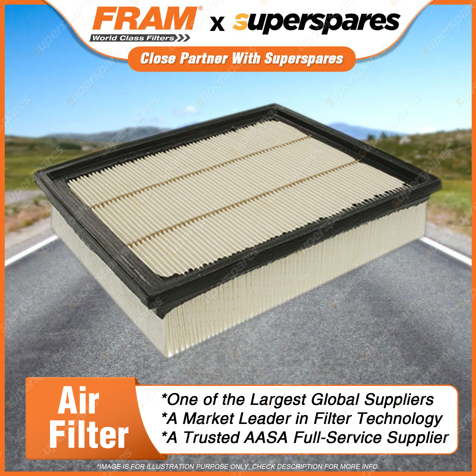 Fram Air Filter for Isuzu D-MAX TF 4Cyl 3L Turbo Diesel 10/08-05/12 ...