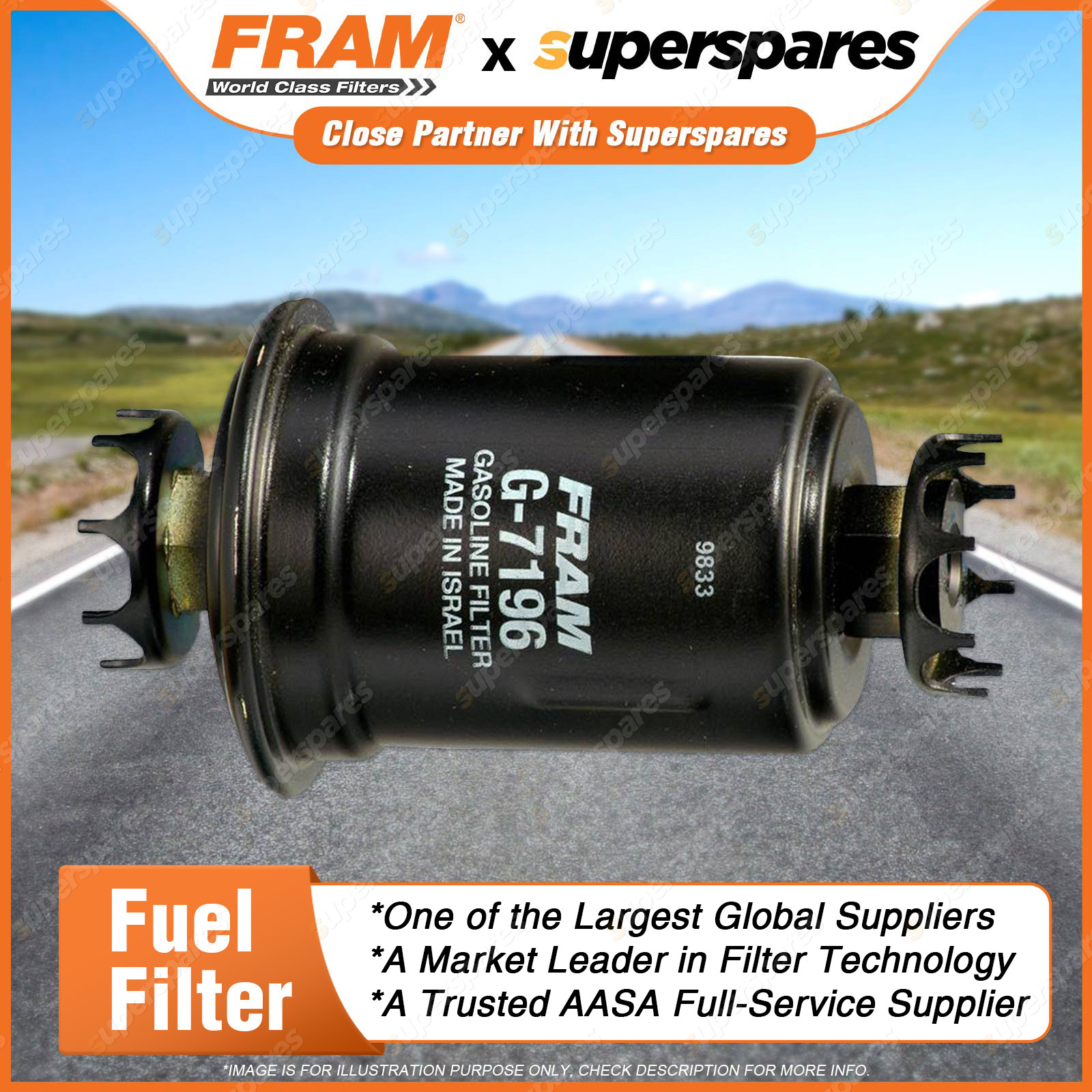Fram Fuel Filter for Toyota Landcruiser Prado FJ62 FJ80 HDJ80 HZJ80 ...