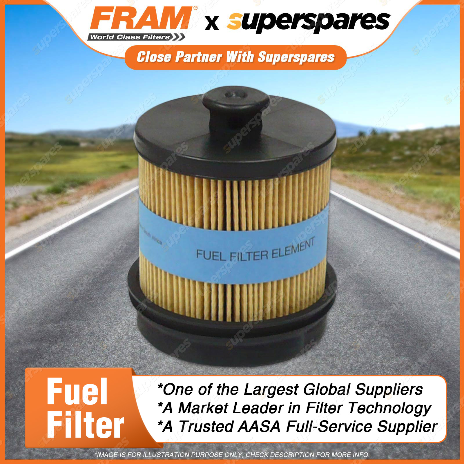 Fram Fuel Filter for Isuzu ELF 150 350 F Series FRR FSR FTR FVR FVL FVM ...