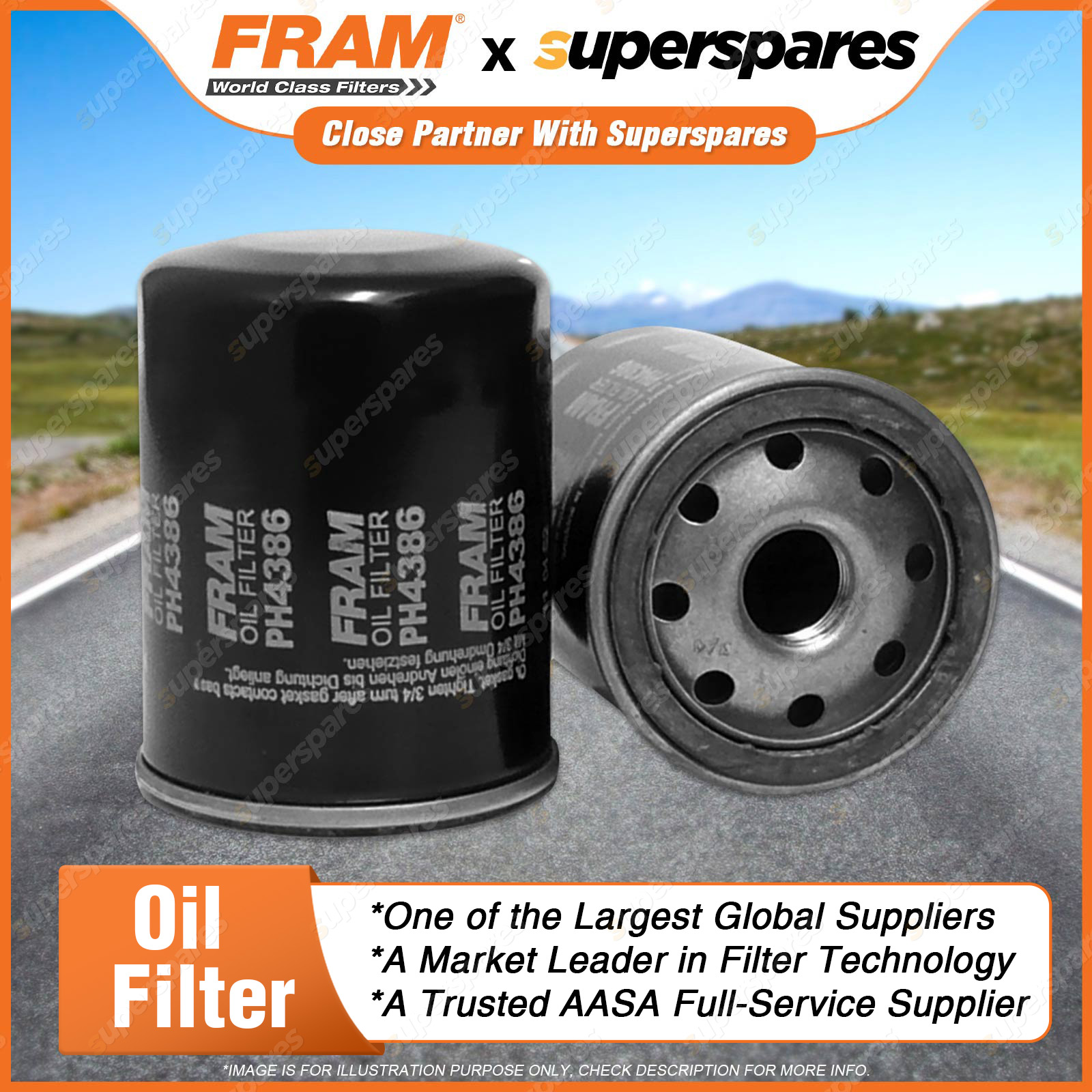 Fram Oil Filter for Toyota Hiace YH81 YY101 CERES AE Corona AZT240 MARK ...