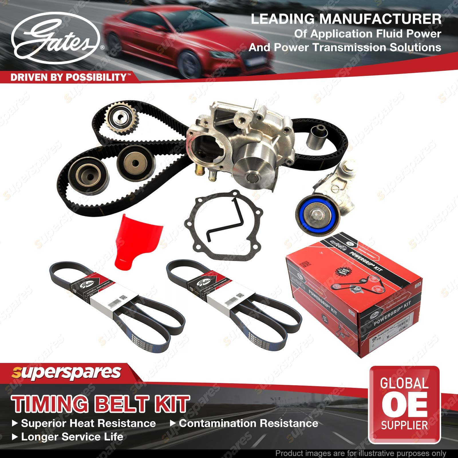 Gates Timing Belt Kit for Subaru Impreza WRX G22GR 2.5L 221KW 2457CC ...