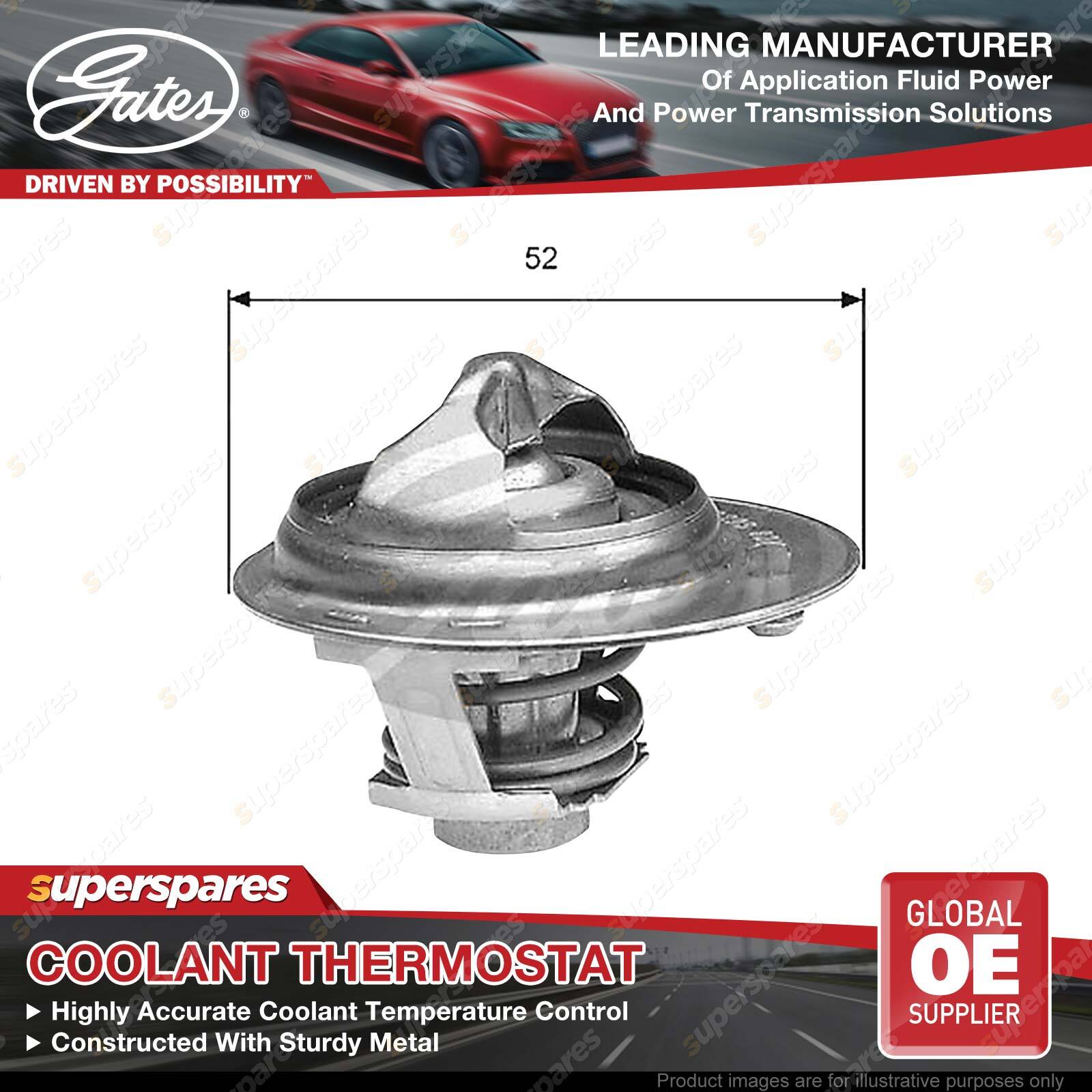 Gates Thermostat + Gaskets for Mitsubishi Triton ME MF MG MH MJ Verada ...