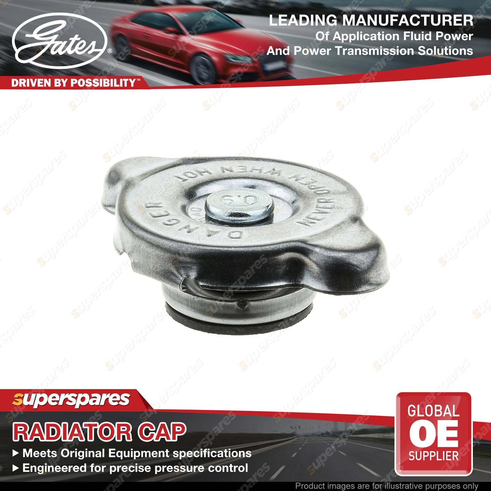 Gates Radiator Cap for Mazda 121 DA1 323 BA BG BF Astina Protege 323C ...