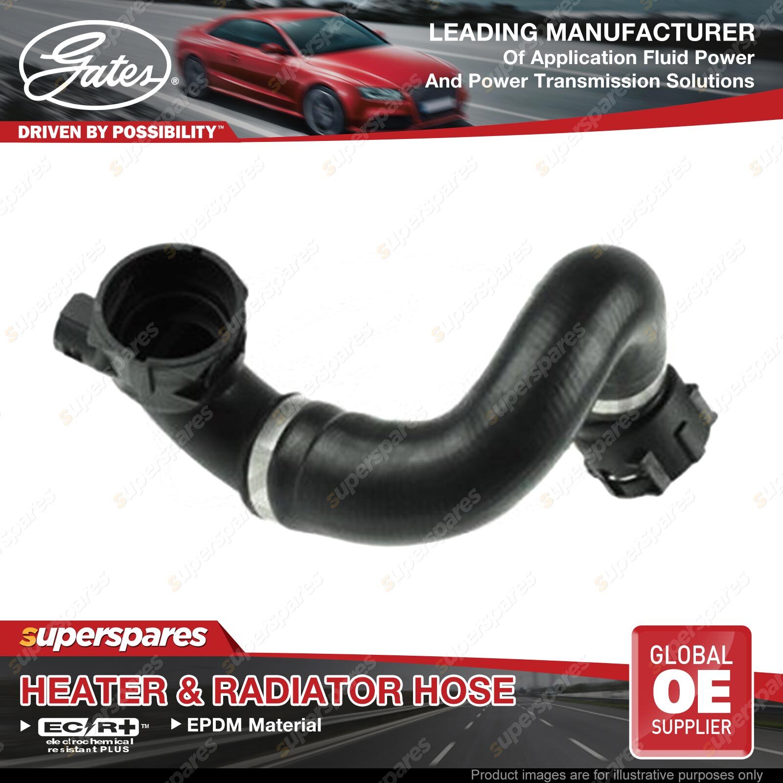 Gates Lower Radiator Hose for BMW 3 Series E90 E91 323i 325i 330i 2.5 3 ...