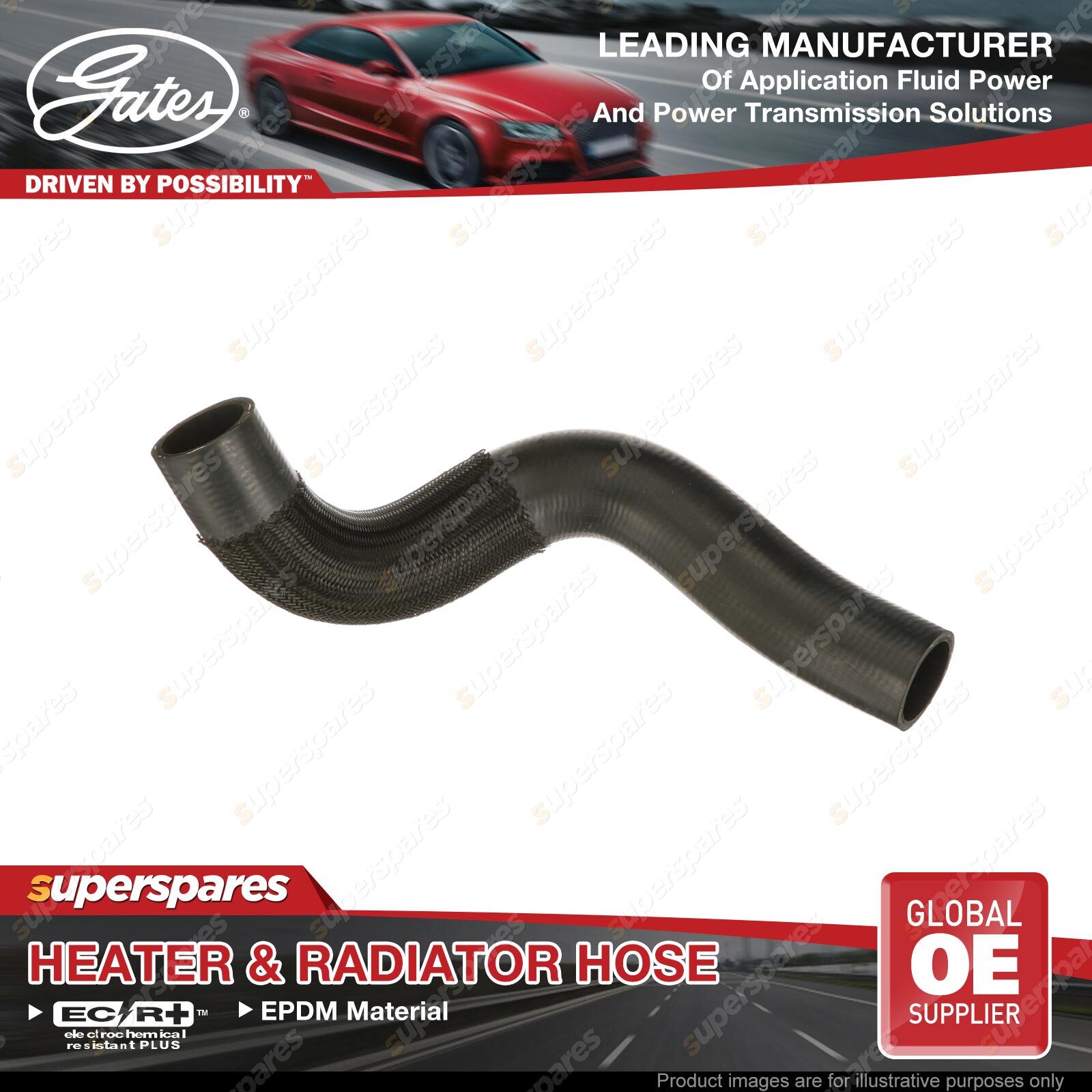 Gates Lower Radiator Hose for Nissan Qashqai J11 2.0L 106KW Rad to ...