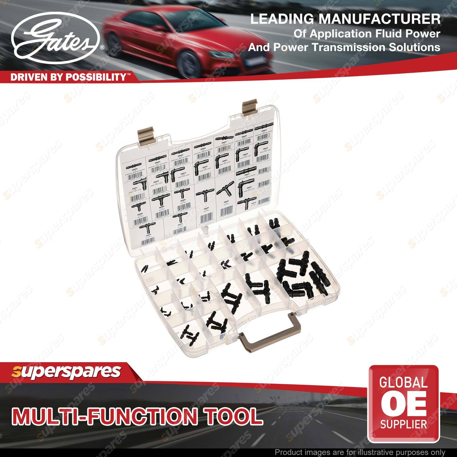 Gates Fuel Line and Vacuum Tubing Connector Kit - Manufacturer Part ...