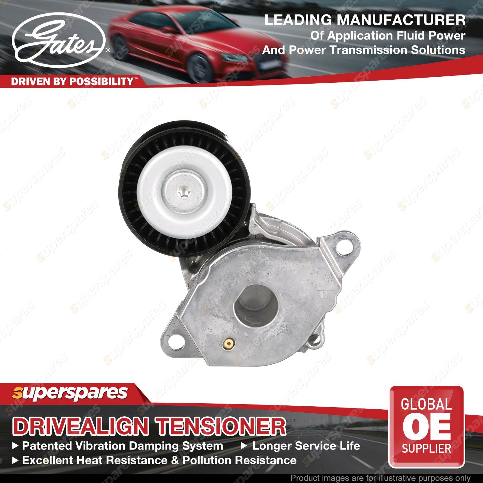 Gates Drivealign Tensioner - 39455 Outer Diameter 70.5mm Width 24mm