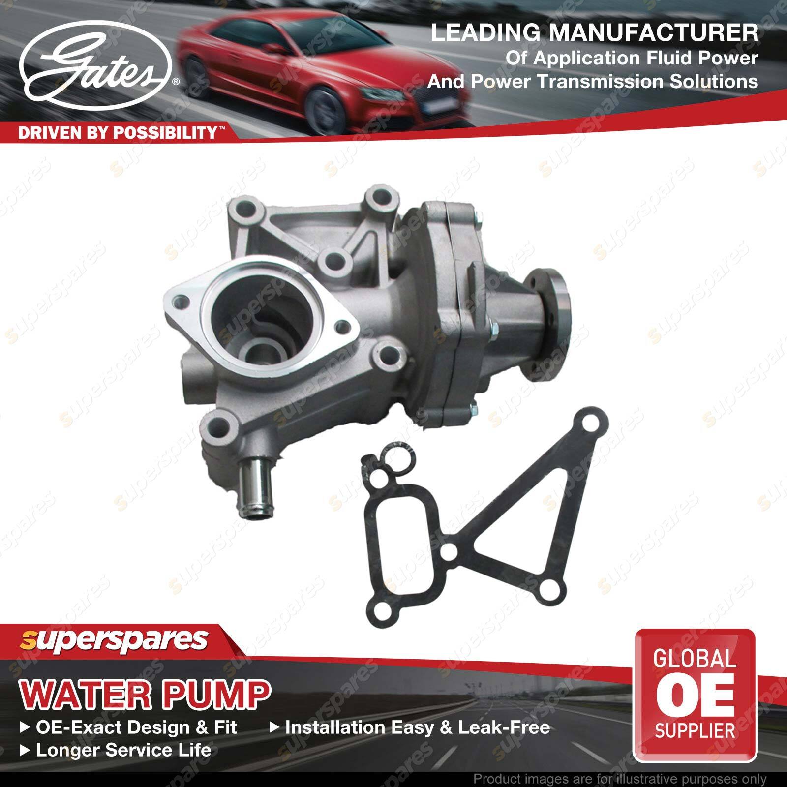 Gates Water Pump For Mitsubishi Pajero Sport Qf Triton Kk1t Kl1t Mq Mr