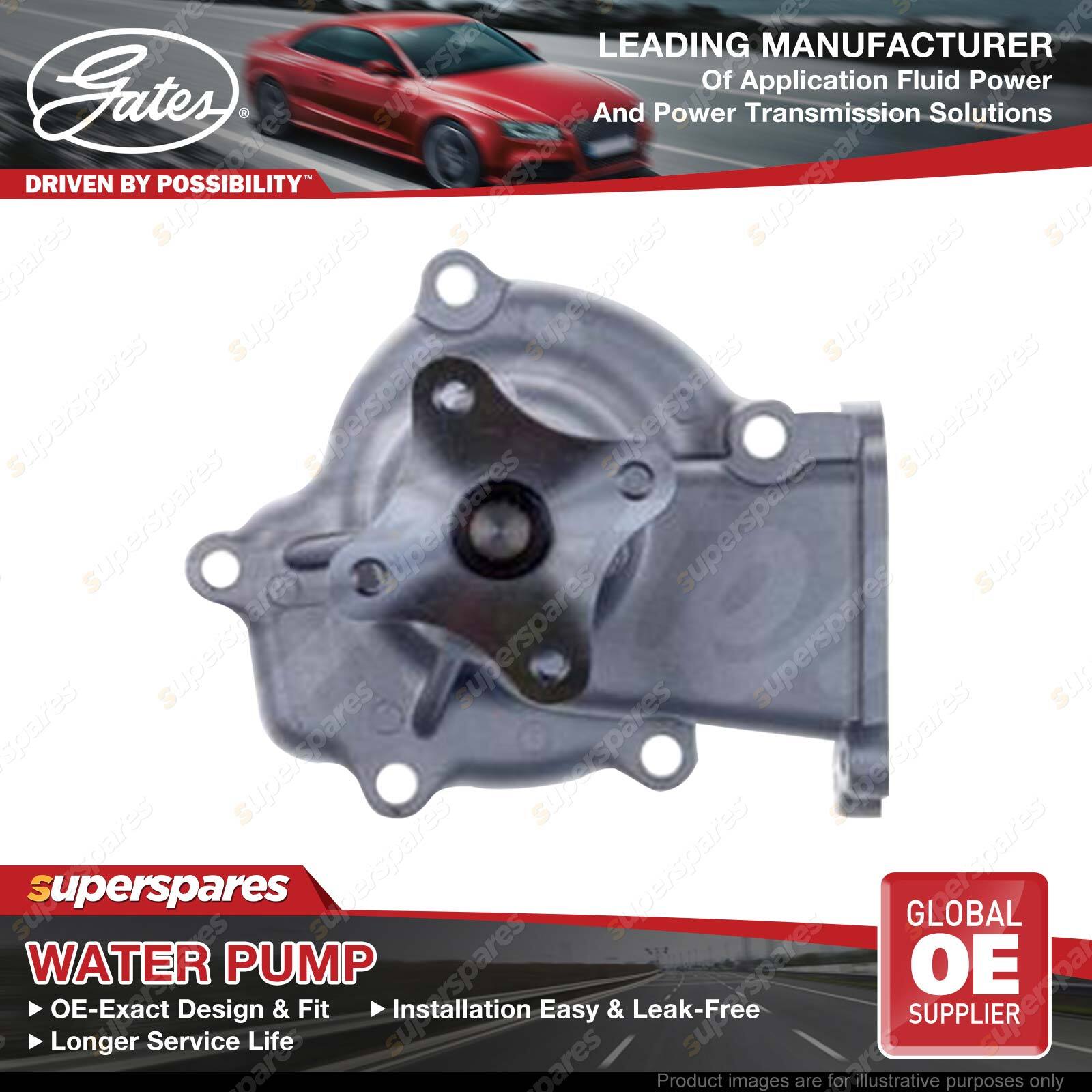 Gates Water Pump for Nissan Pulsar N14 N15 Primera P10E P11E Sentra N14